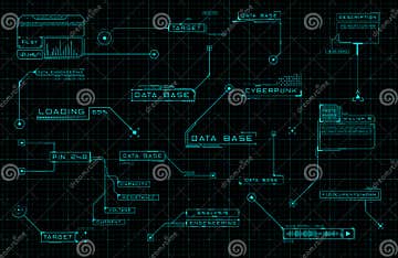 HUD Callout Design Elements. Set of Callout Futuristic User Interfaces ...