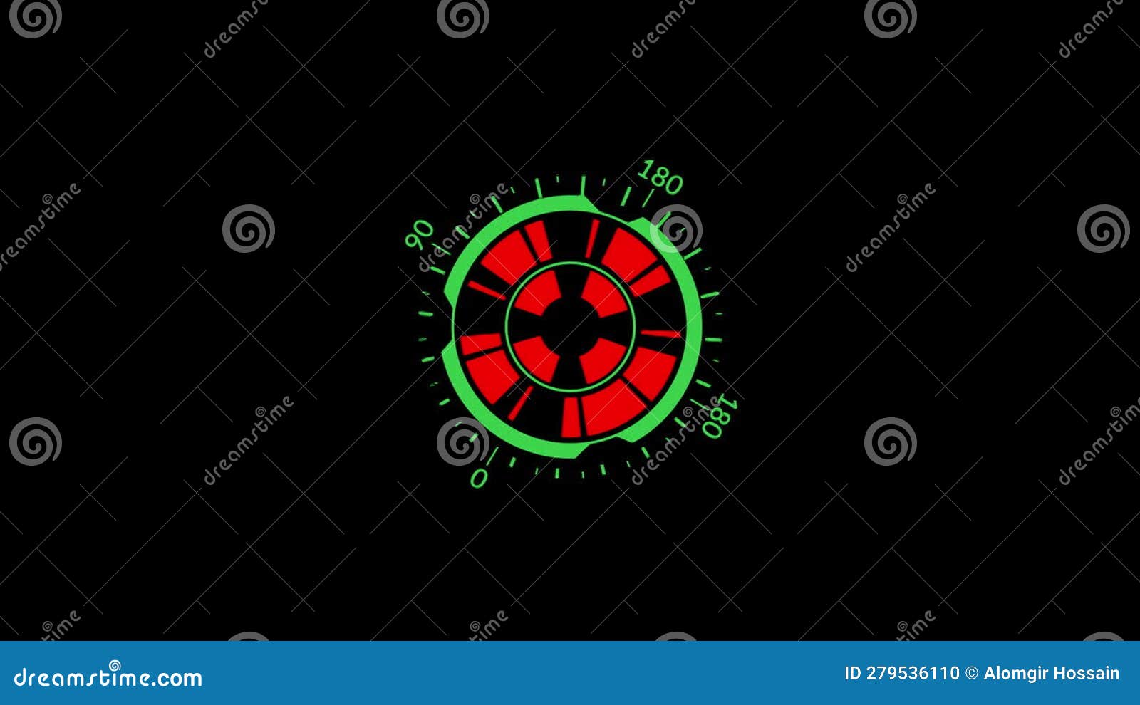 HUD Circle Interfaces, Hi-tech Futuristic Display, Hologram Button ...