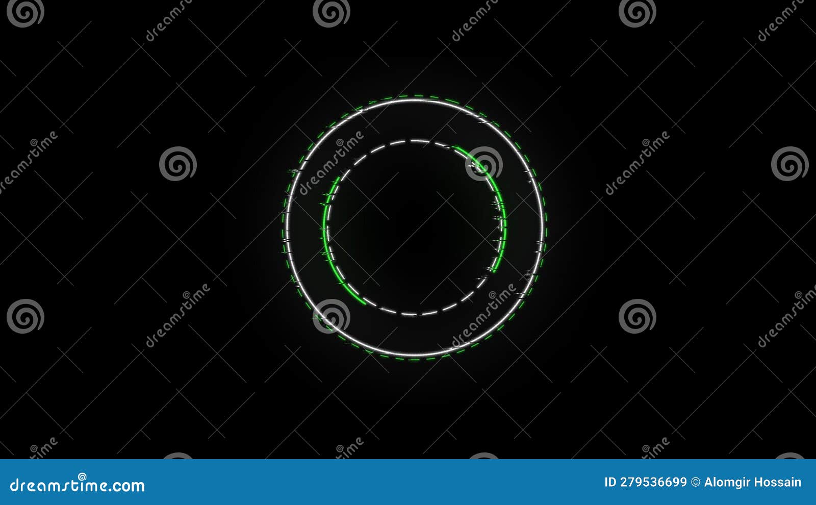 HUD Circle Interfaces, Hi-tech Futuristic Display, Hologram Button, Loading,target, High Tech ...
