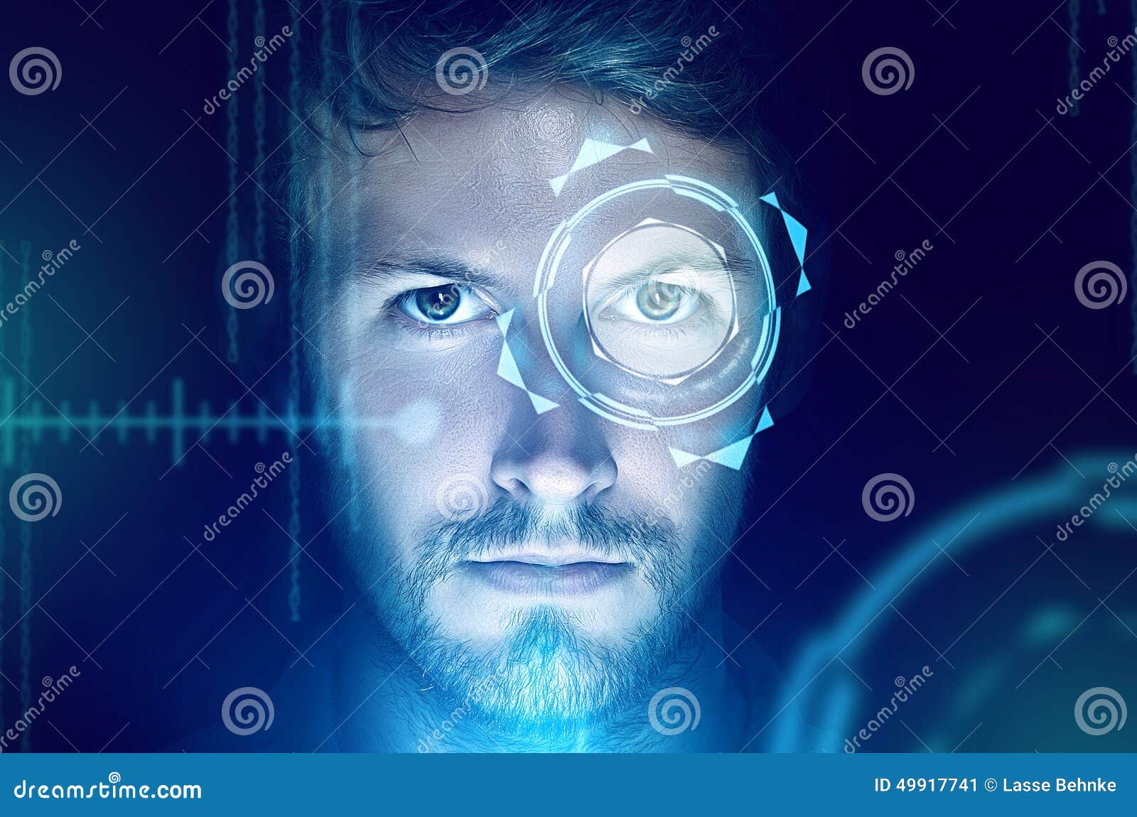 HUD stock image. Image of future, scan, programmer, hacker - 49917741