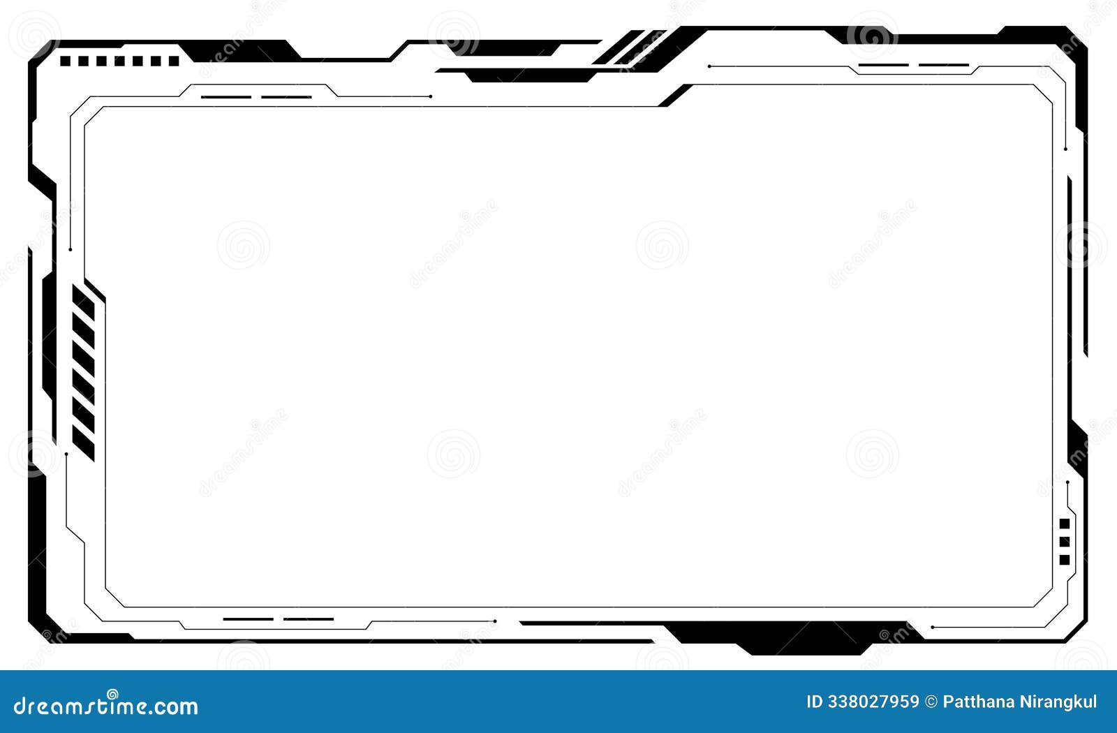 Frames For Gaming Streamers, Hud Frame For Twitch Streaming Media ...