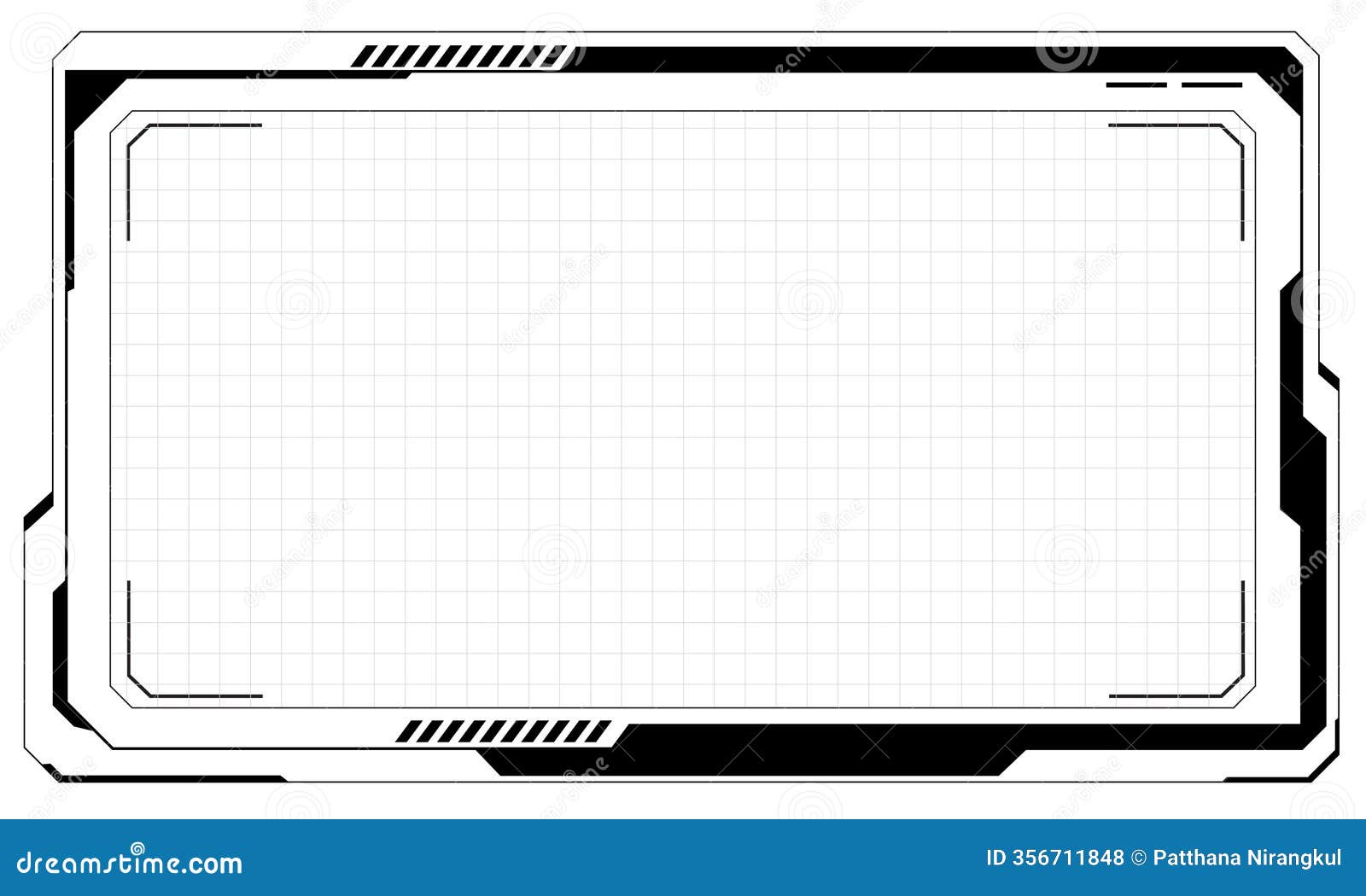 Frames For Gaming Streamers, Hud Frame For Twitch Streaming Media ...