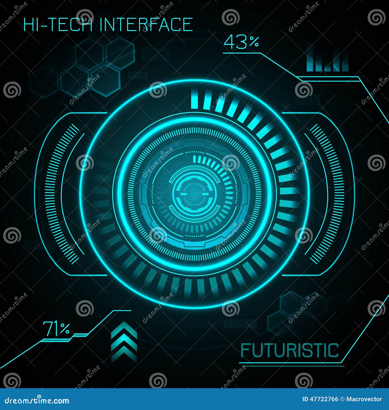 Hud Futuristic Background stock vector. Illustration of science - 47722766 Hud Futuristic Background stock vector. Illustration of science - 47722766