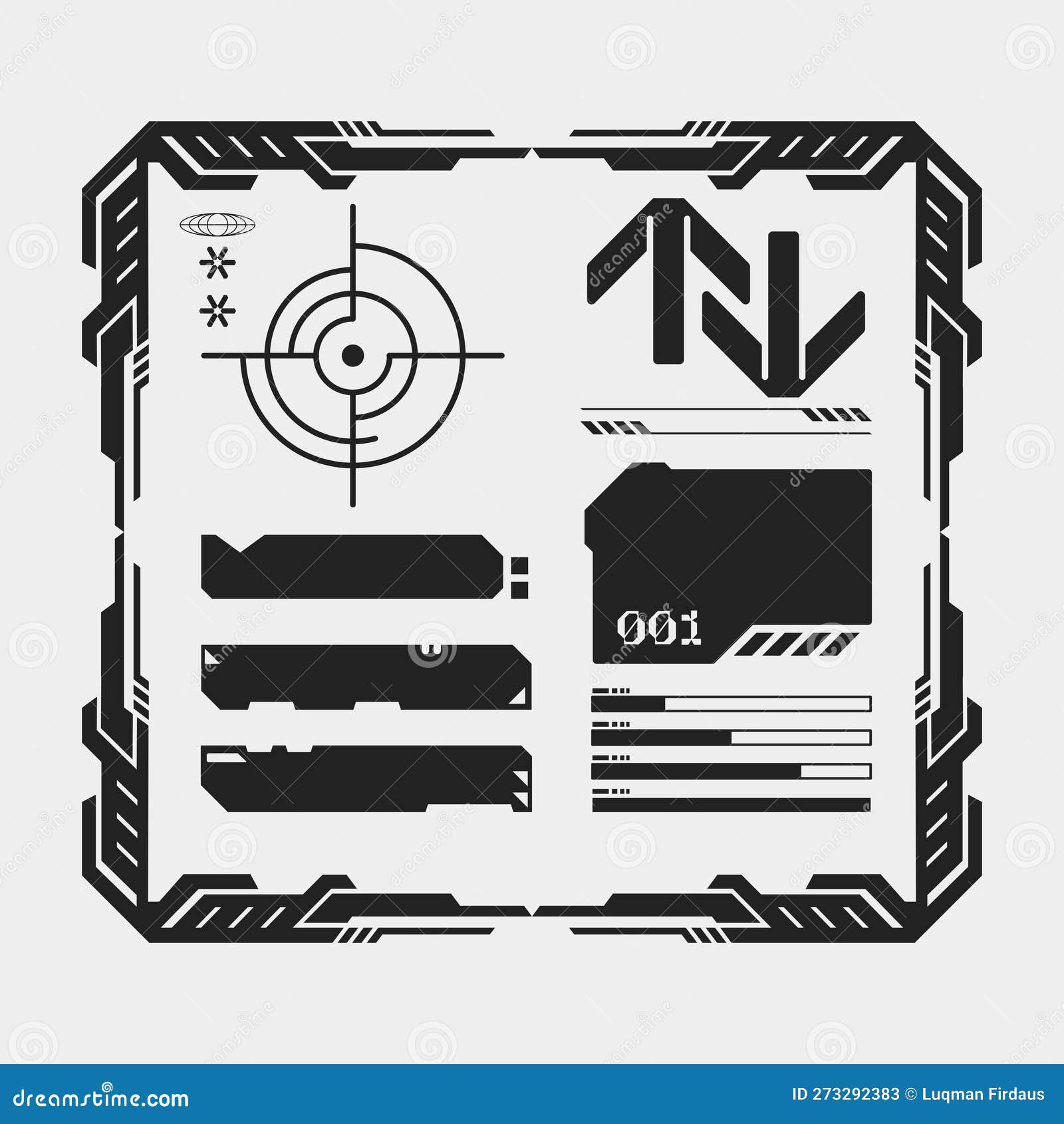 HUD. Cyberpunk Interface Elements Set. Techno, Futuristic And Scifi ... HUD. Cyberpunk Interface Elements Set. Techno, Futuristic And Scifi ...