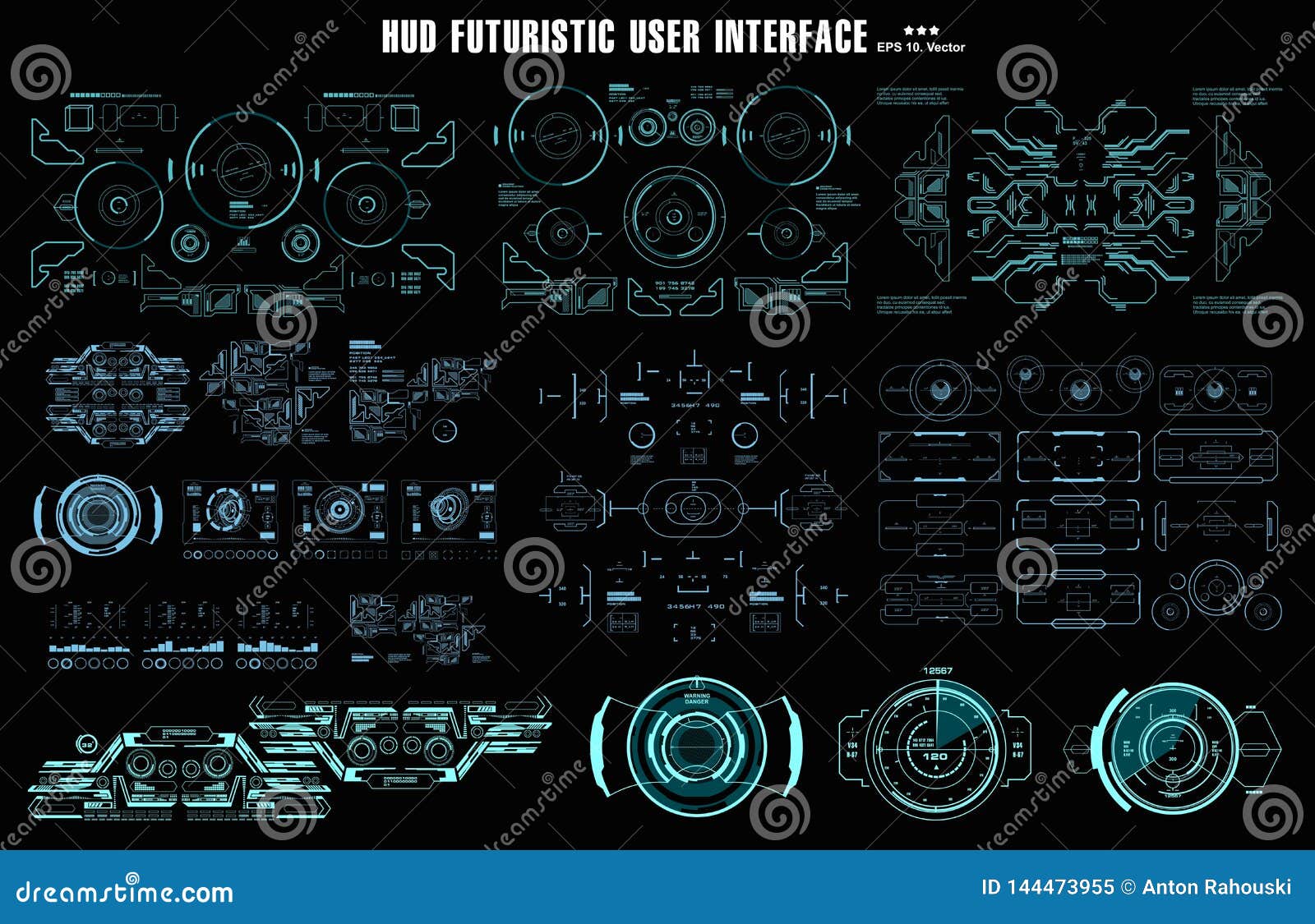 HUD Futuristic User Interface, Target. Mega Pack Set Target. Dashboard ... HUD Futuristic User Interface, Target. Mega Pack Set Target. Dashboard ...
