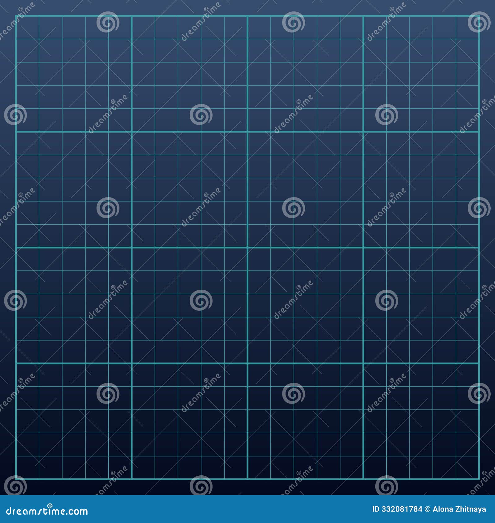Hud Grid Game Panel. Graph with Dots, Lines Stock Illustration ...