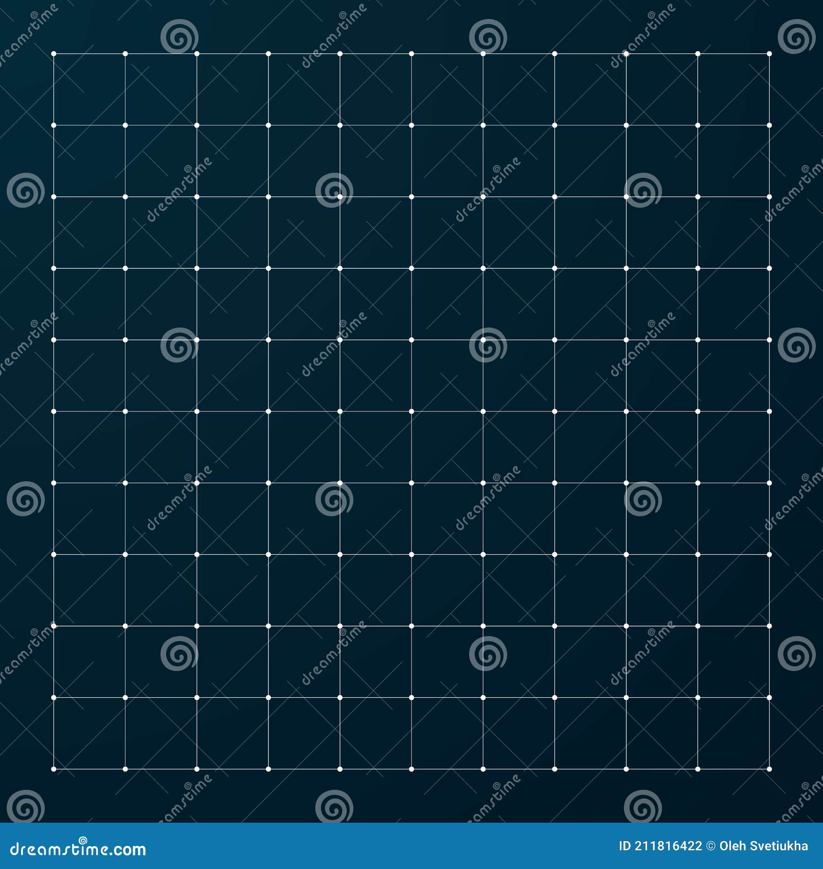HUD Grid Modern Interface. Grid for Futuristic Interface Stock Vector ...