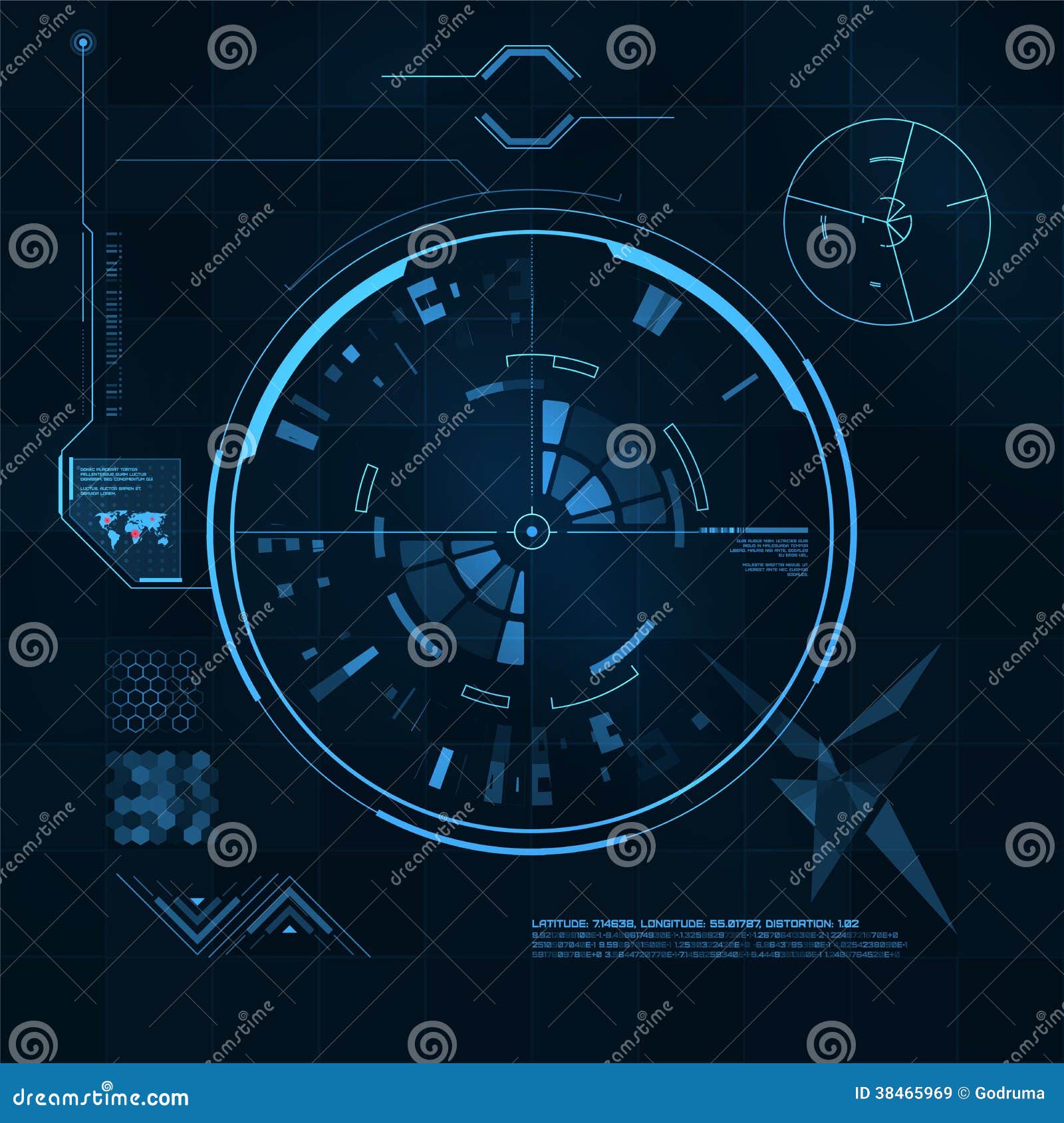 HUD And GUI Set. Futuristic User Interface. Cartoon Vector ... HUD And GUI Set. Futuristic User Interface. Cartoon Vector ...