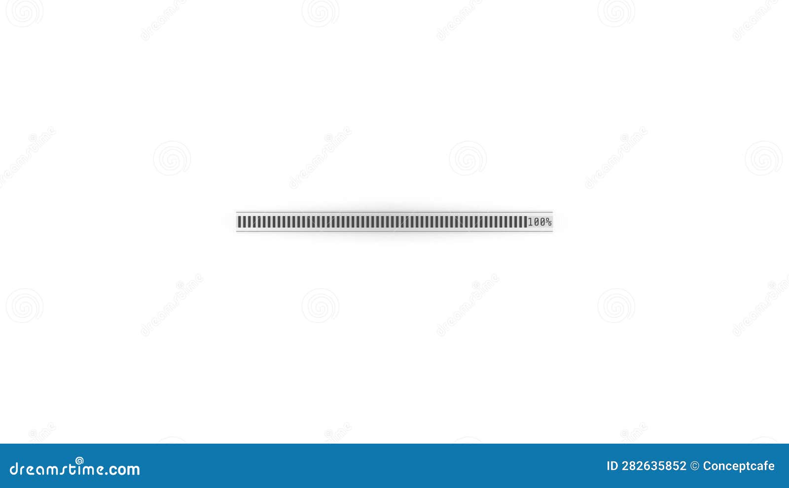 HUD Loading Element - Progress Indicator with Percentage. Stock Footage ...