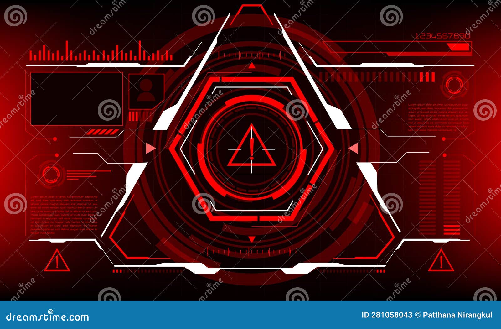 Futuristic Interface Wallpaper Hd