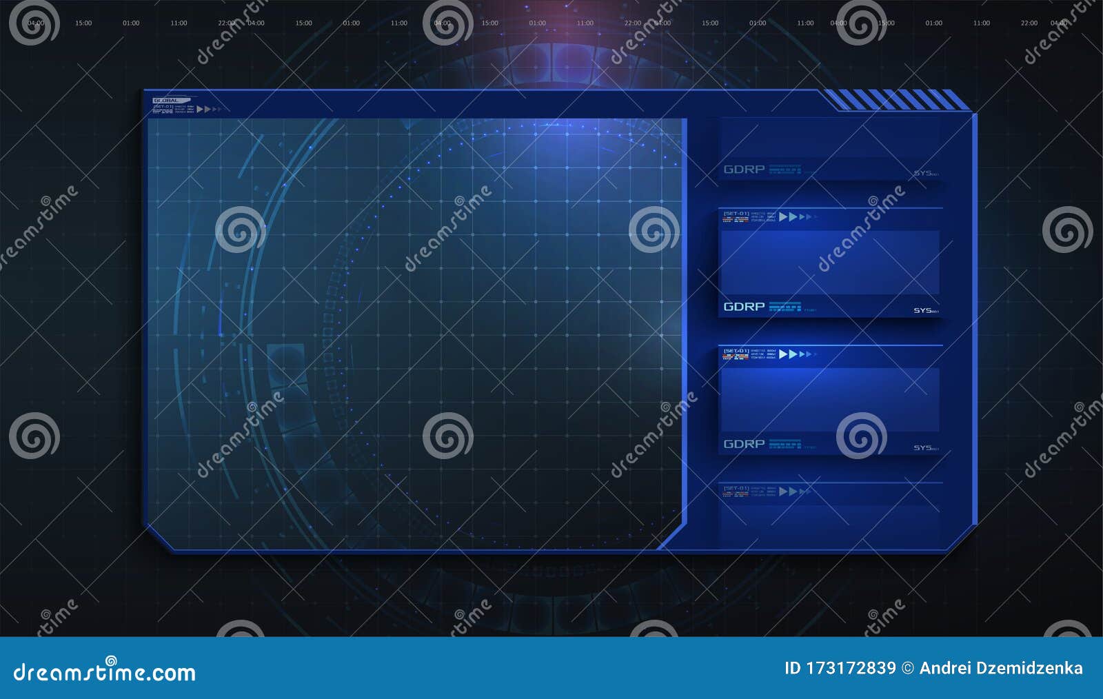 HUD, UI, GUI Futuristic User Interface Screen Elements Set. High Tech ...