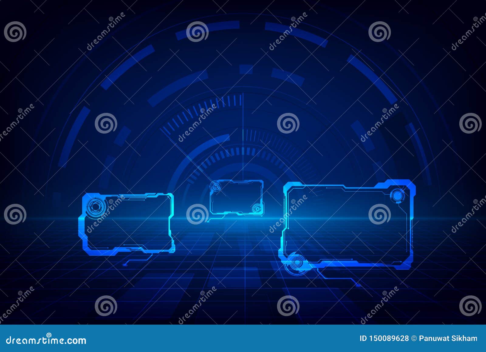 New Technology Innovative Company App Logo Future Network Icon Set ...