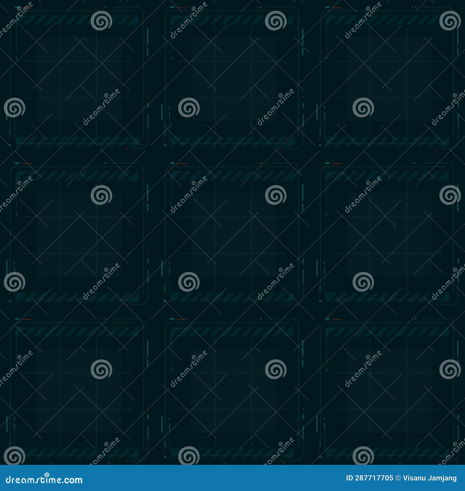 HUD Vector Photo, HUD Grid Pattern Background Stock Vector ...