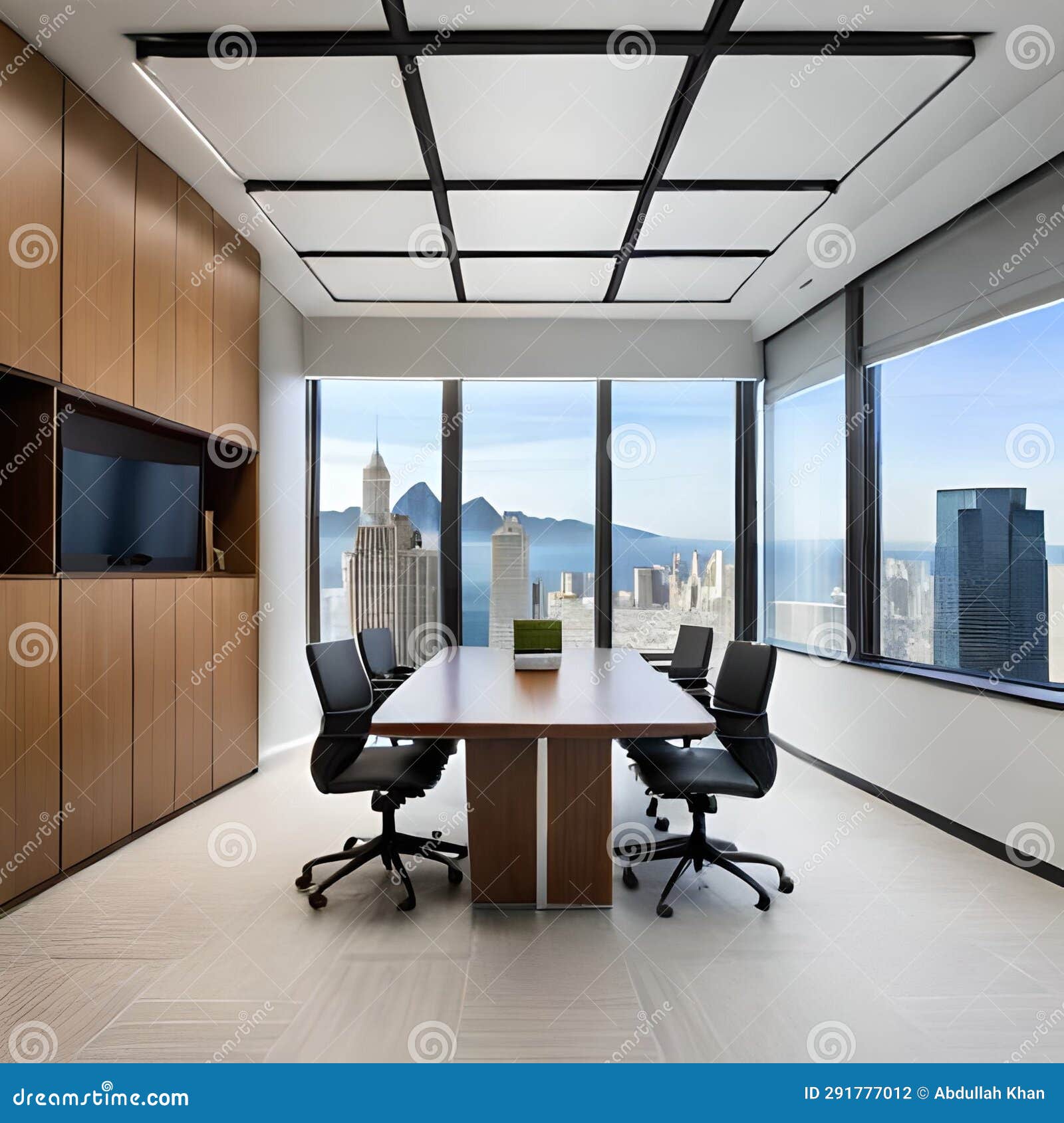 A Huddle Room Designed for Impromptu Brainstorming Stock Photo - Image ...