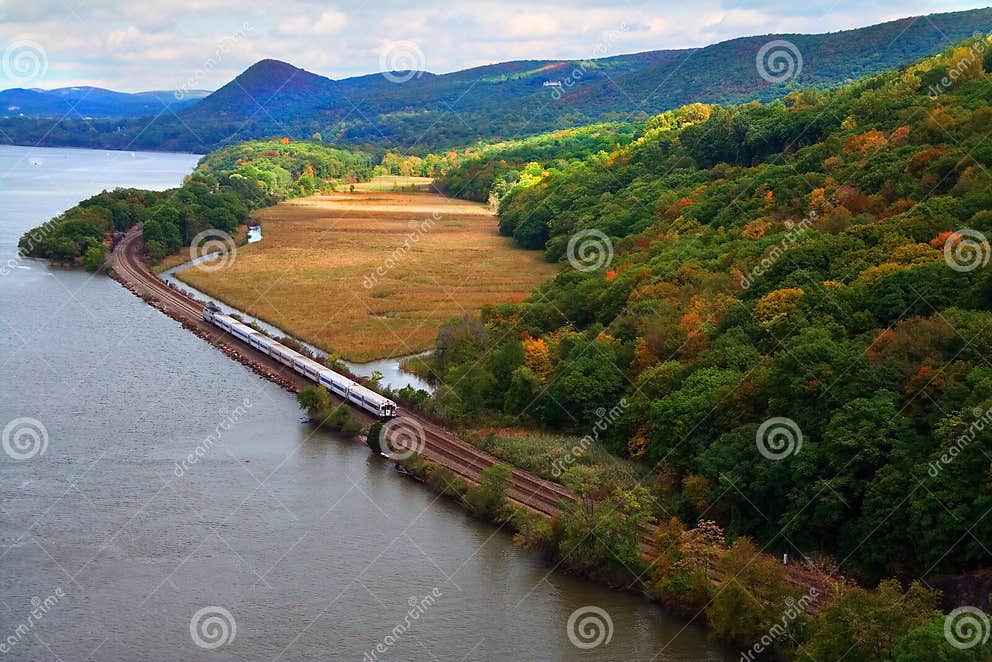 Hudson Line stock image. Image of locomotive, railroad - 6079615