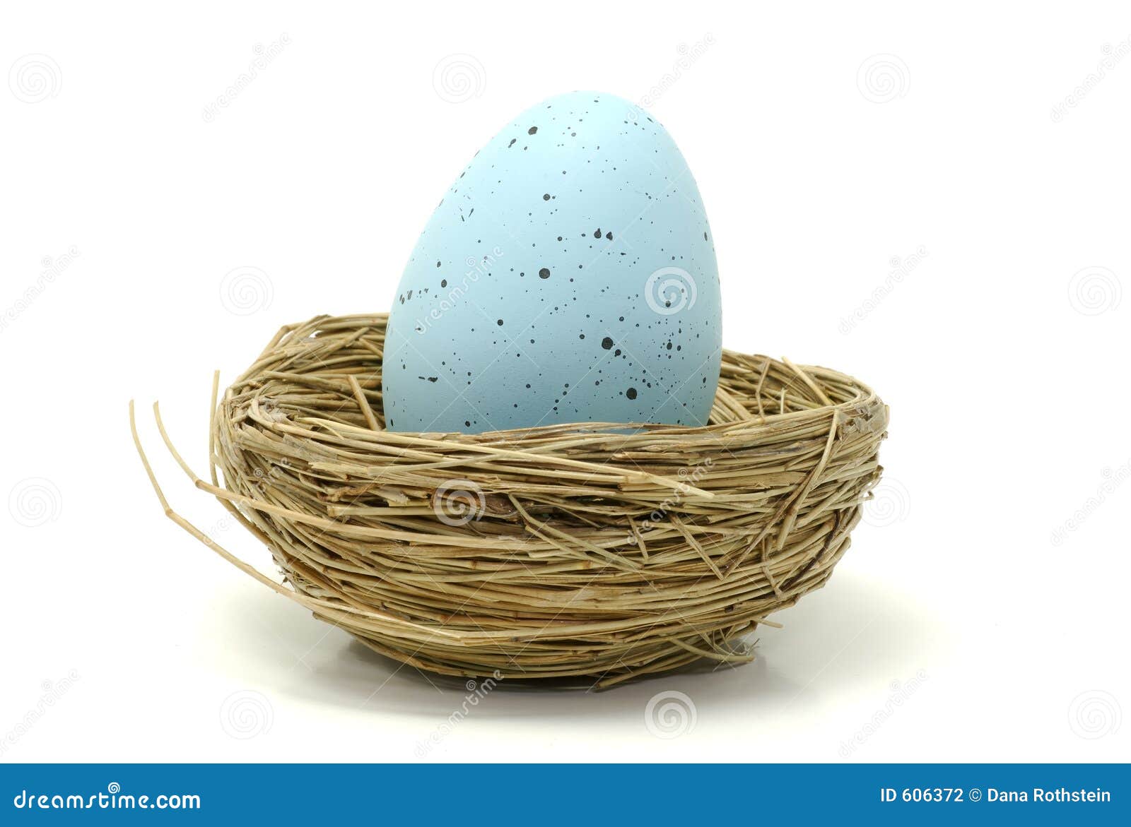 Huevo azul foto de archivo. Imagen de estacional, conceptual - 606372