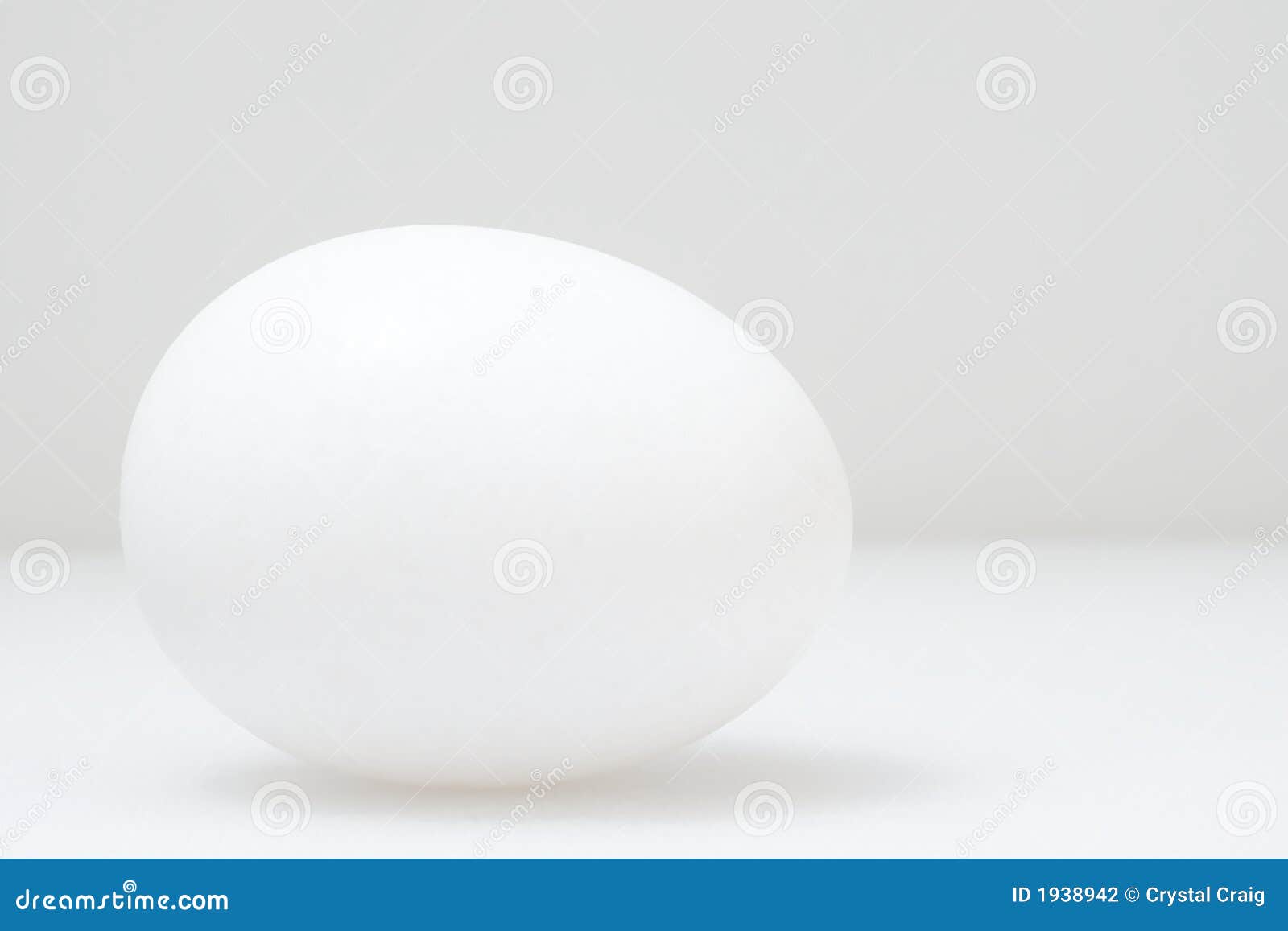 Huevo blanco foto de archivo. Imagen de alimento, hervido - 1938942