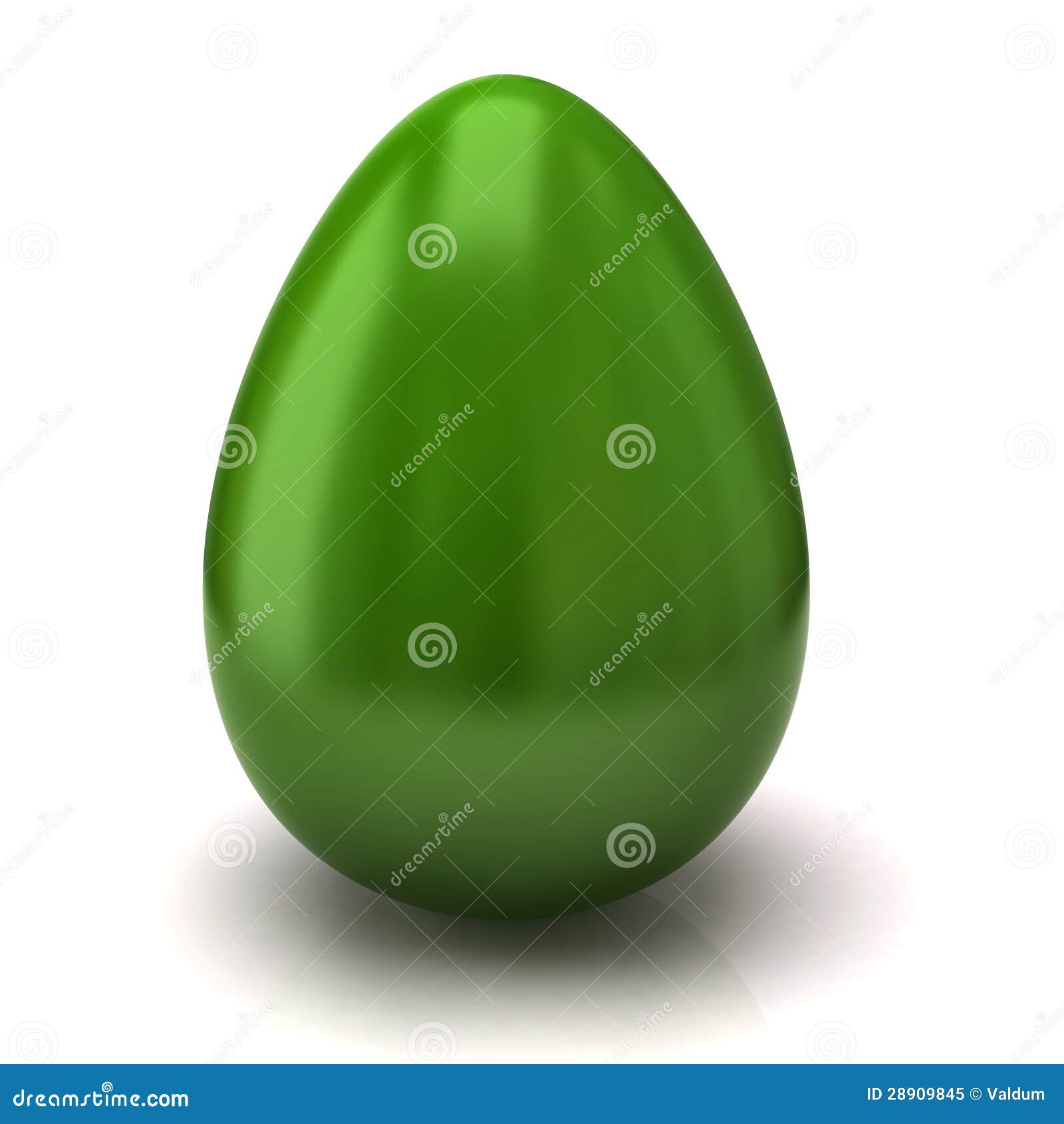Huevo verde stock de ilustración. Ilustración de idea - 28909845