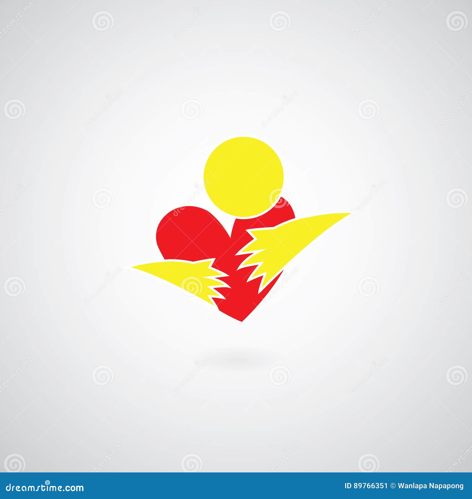 Hug symbol stock vector. Illustration of love, abstract - 89766351