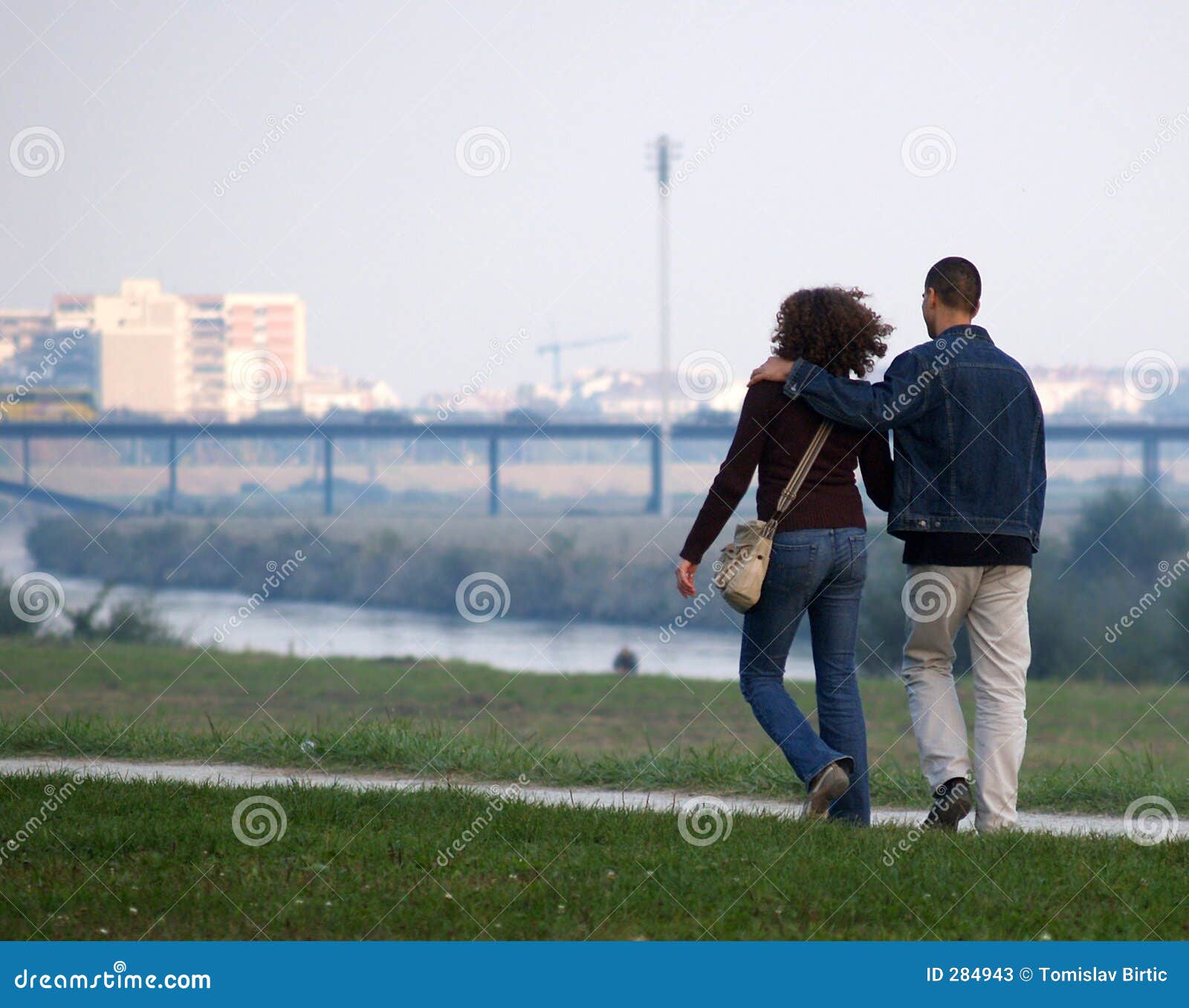The Hug Walk at Promenade editorial stock photo. Image of city - 284943