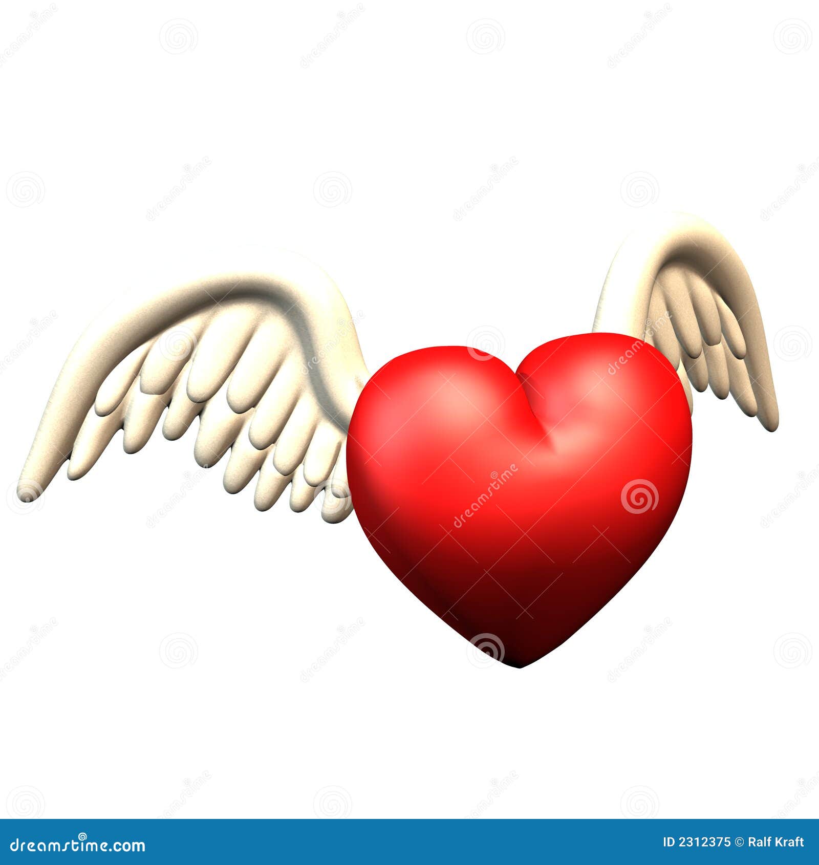 Hug with wings stock illustration. Illustration of flies - 2312375