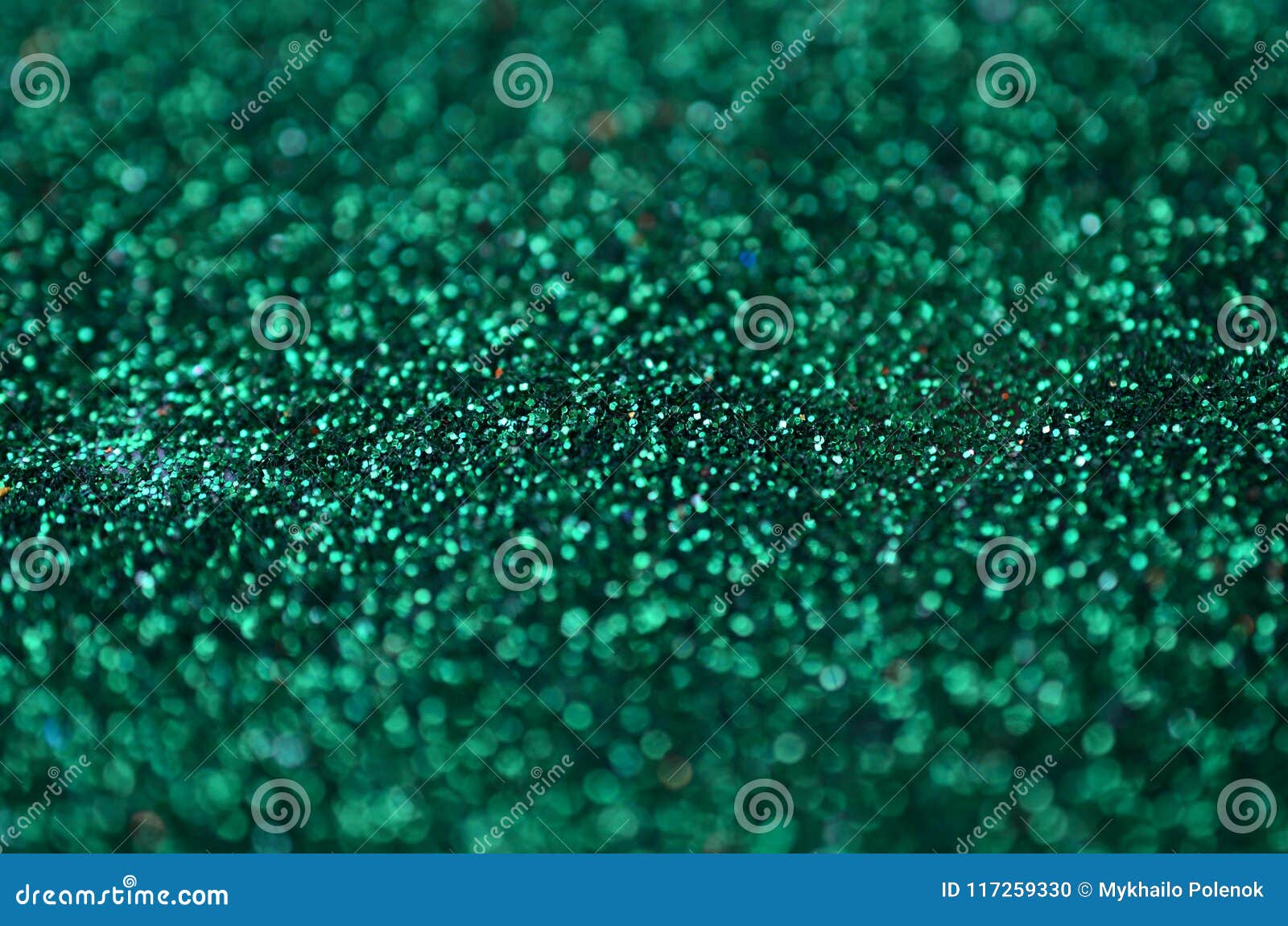 A Huge Amount of Green Decorative Sequins. Background Texture with ...