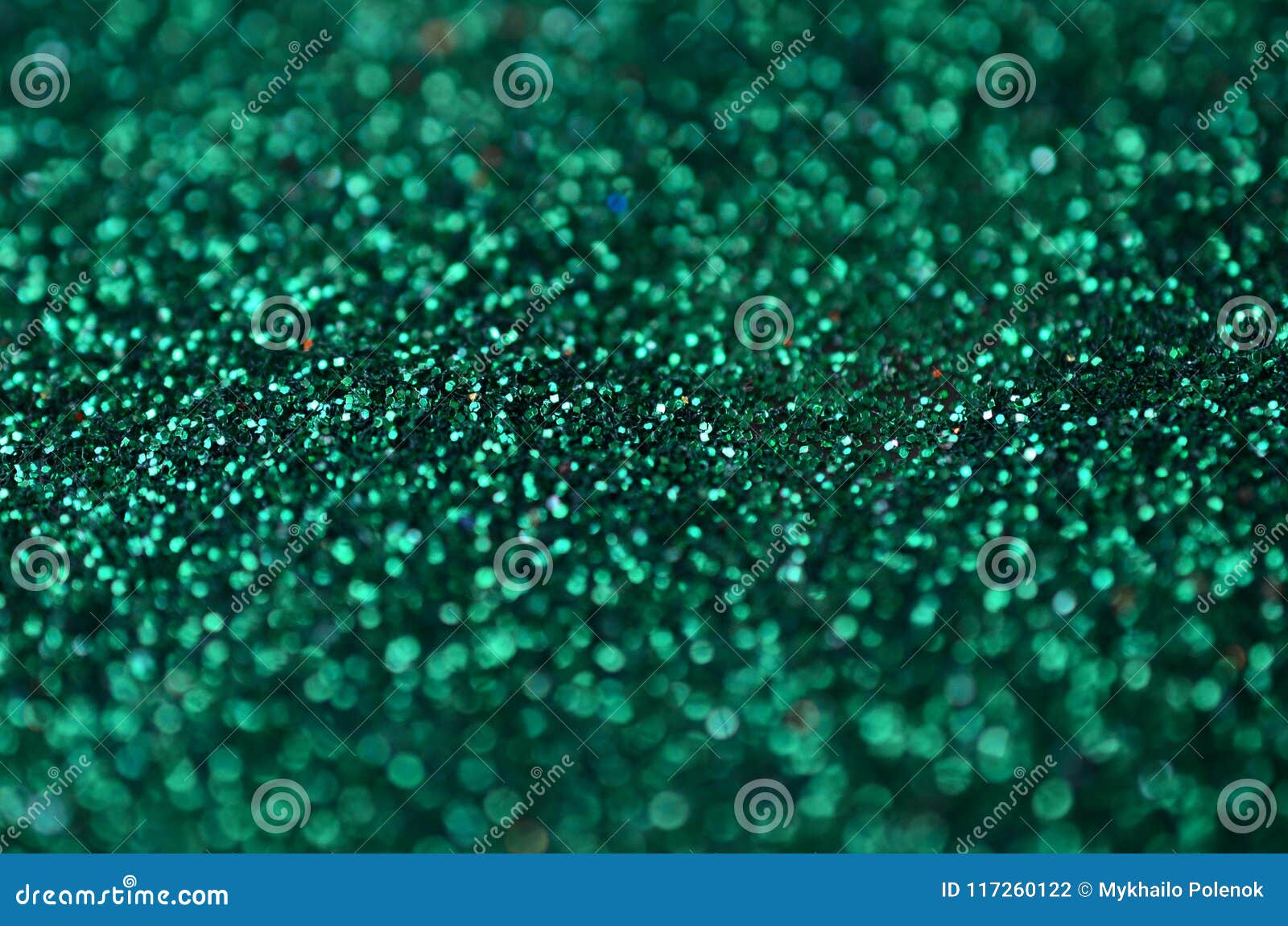 A Huge Amount of Green Decorative Sequins. Background Texture with ...