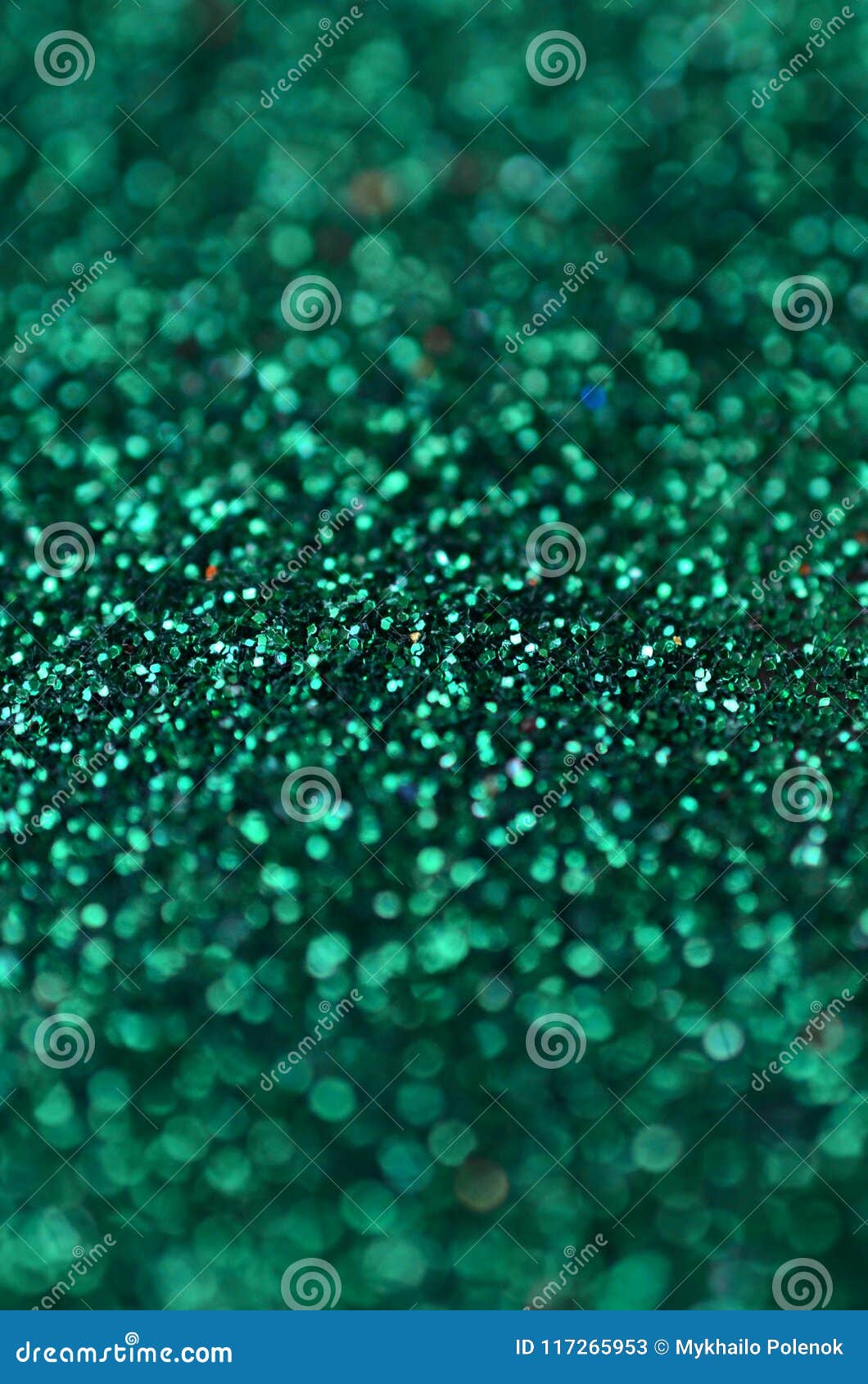 A Huge Amount of Green Decorative Sequins. Background Texture with ...