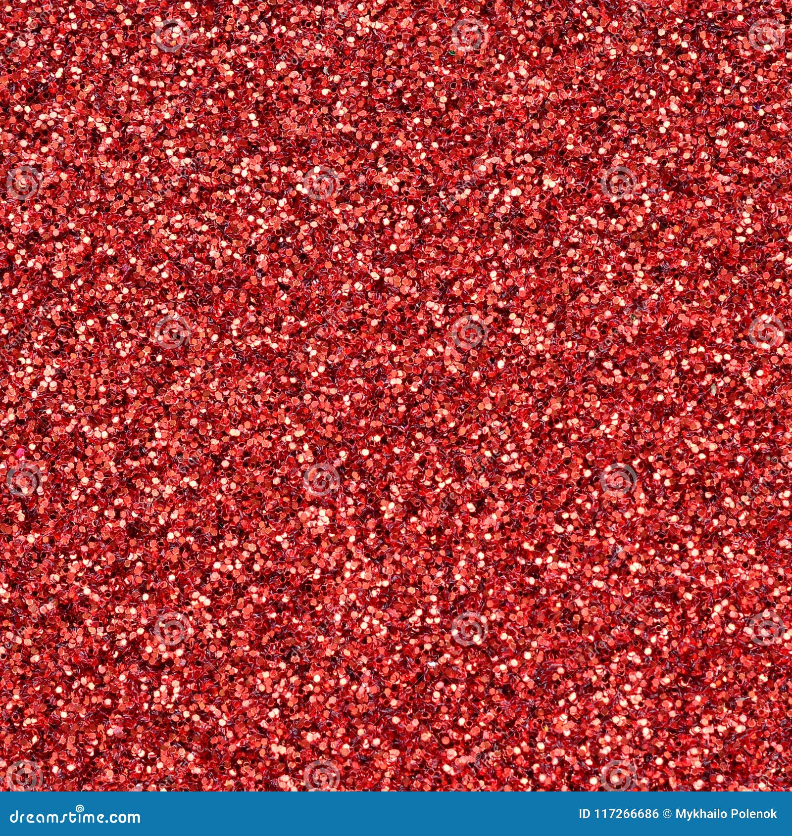 A Huge Amount of Red Decorative Sequins. Background Texture with Shiny ...