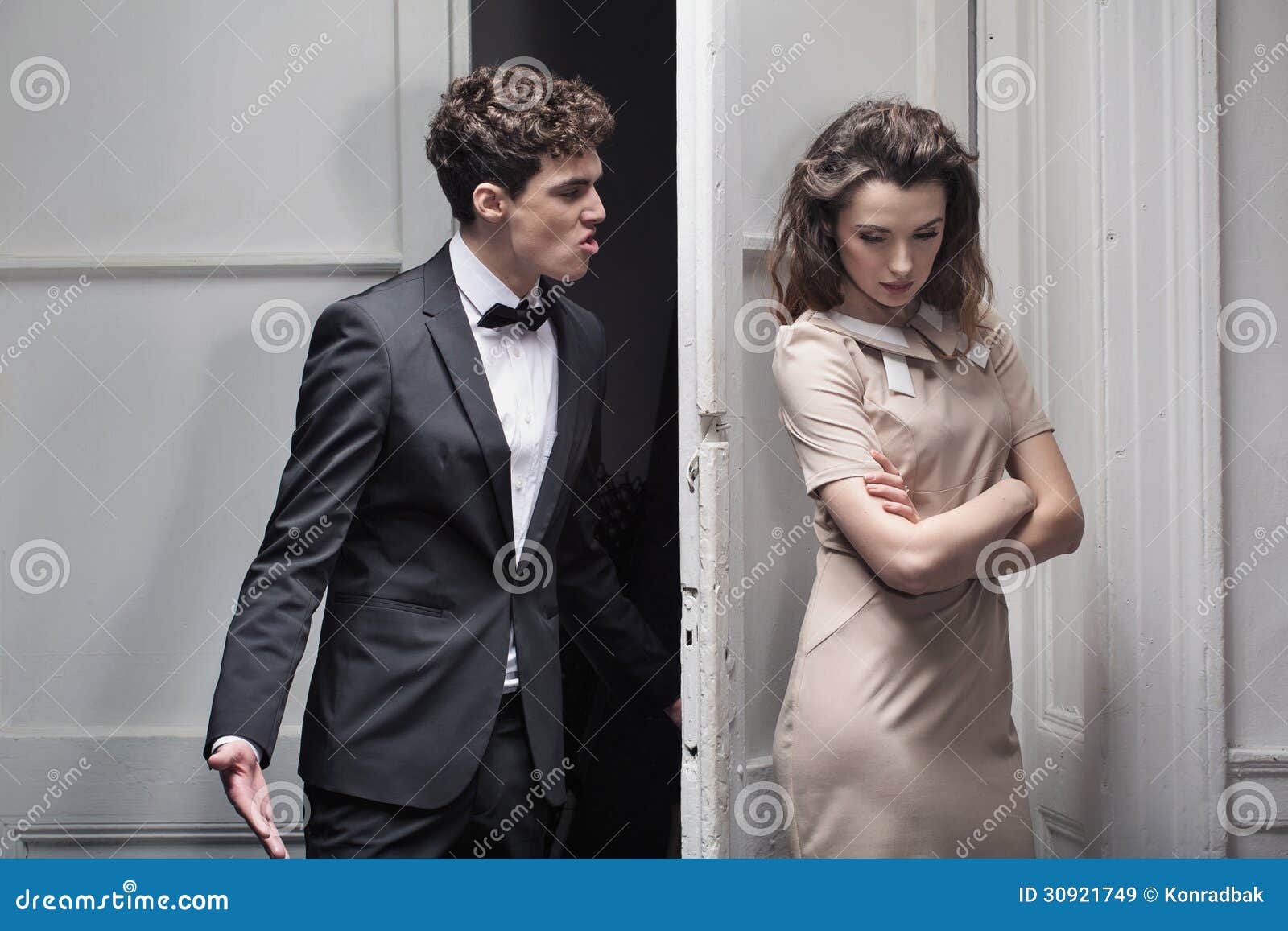 Huge Argument between Two Lovers Stock Image - Image of relationship ...
