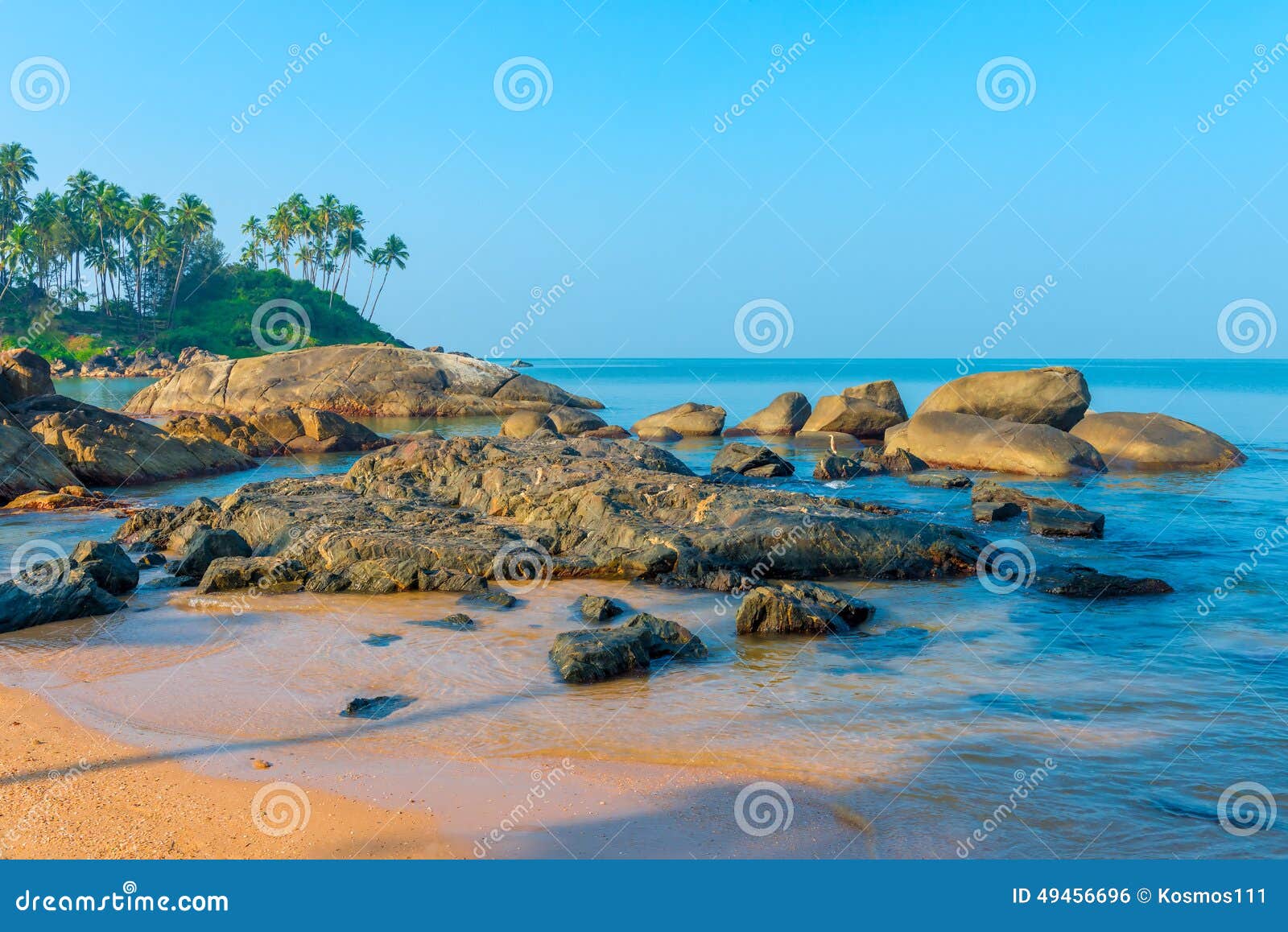 Huge Beautiful Beaches in the Lagoon Stock Photo - Image of ...