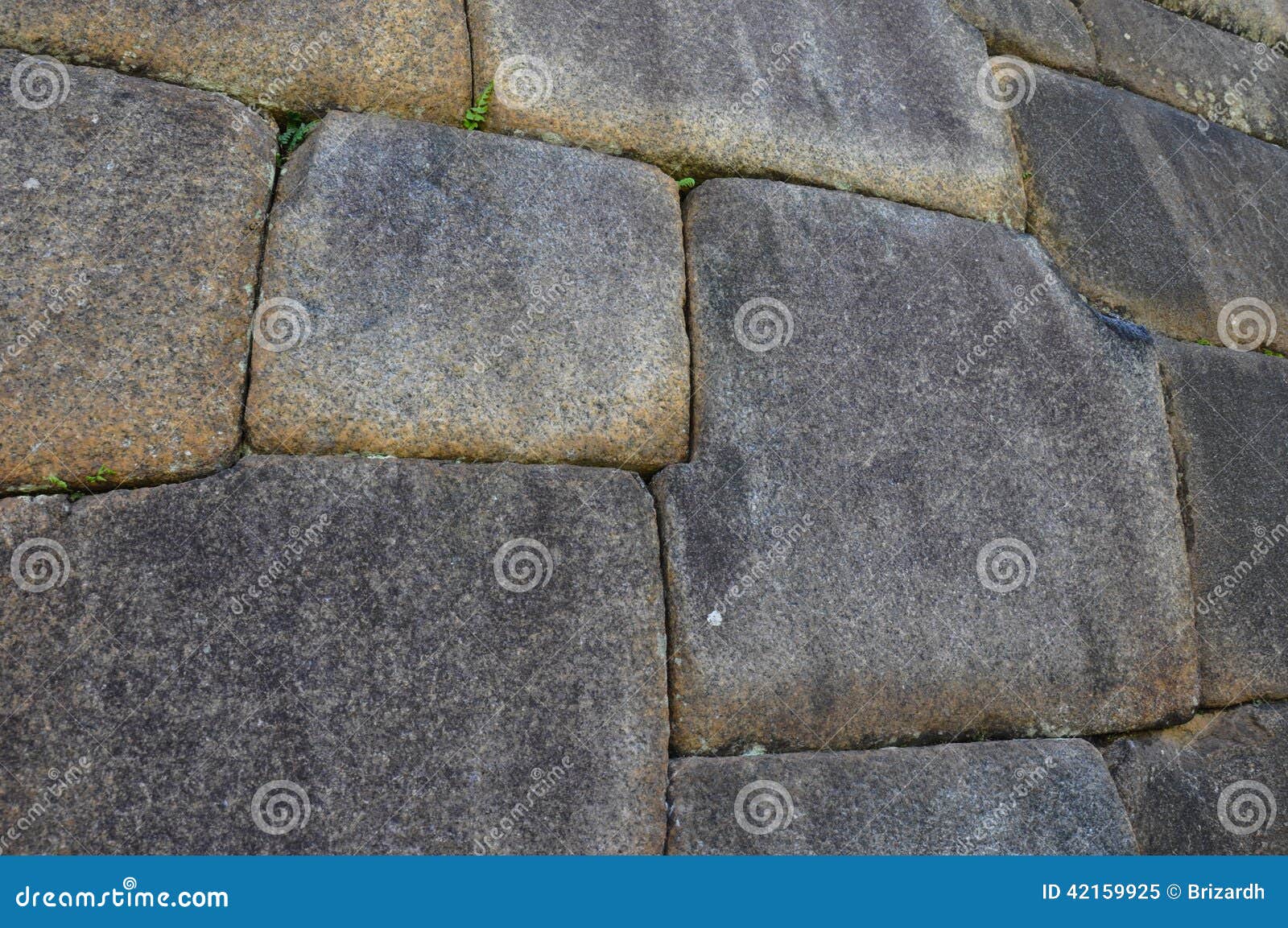 Huge Blocks Sculpted by Incas, Machu Picchu, Peru Stock Image - Image ...