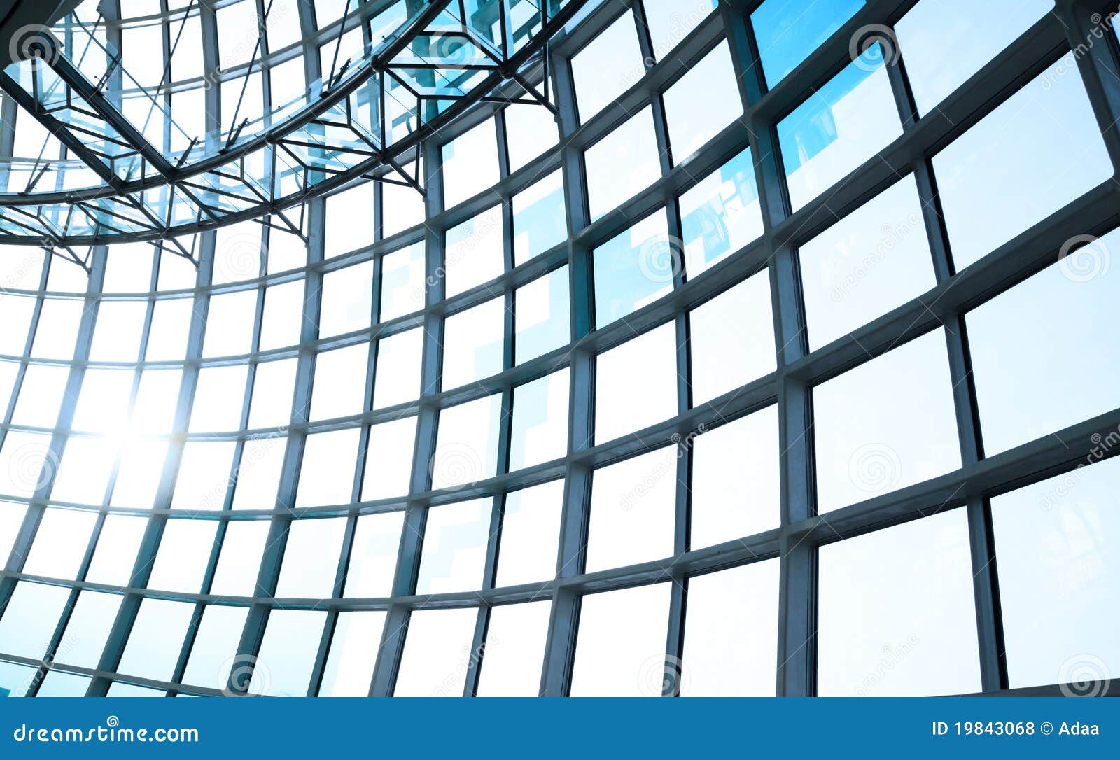 Huge building windows stock photo. Image of malls, railing - 19843068
