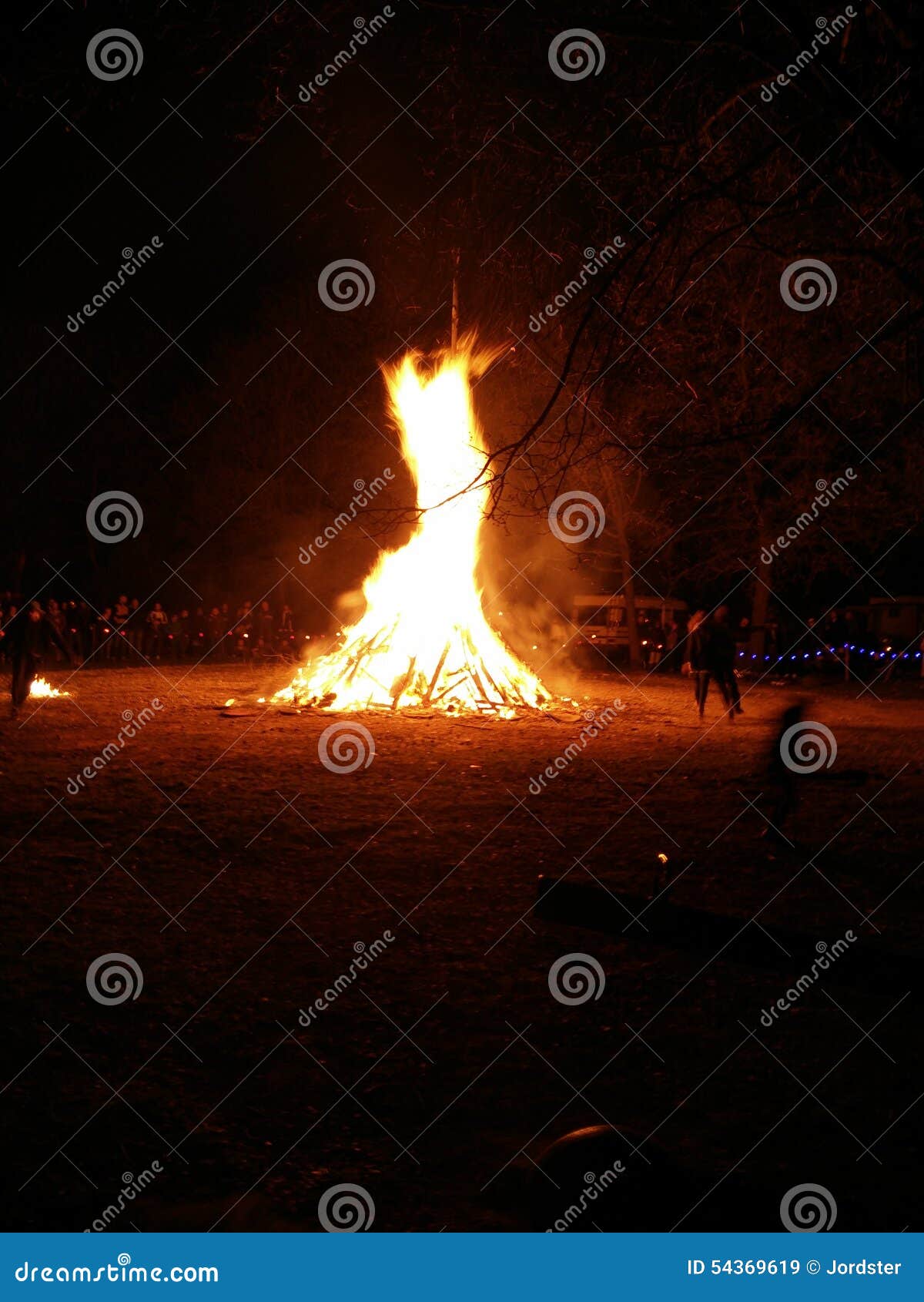 Huge Campire stock image. Image of surrounded, huge, campfire - 54369619