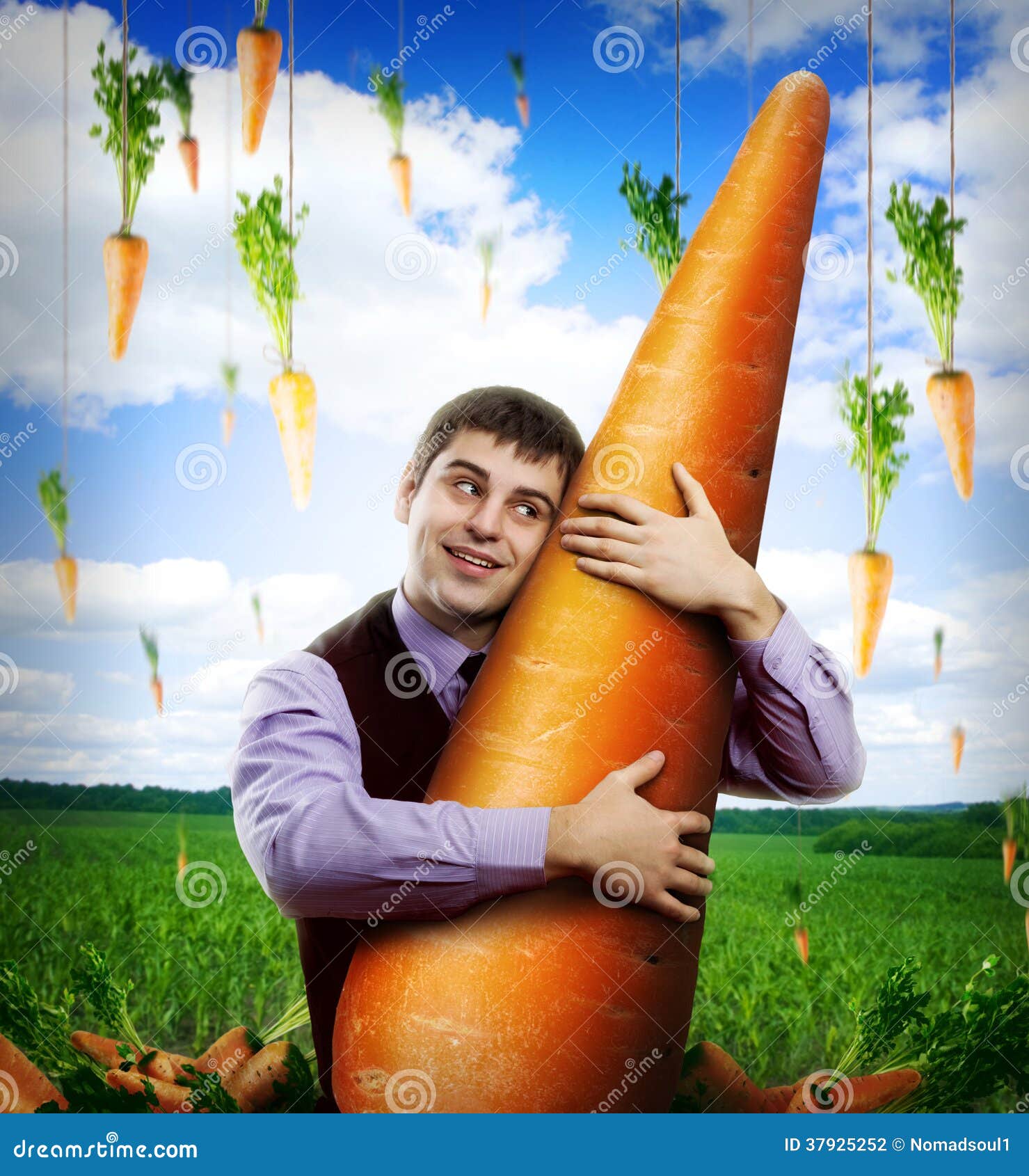 Huge Carrot Man Stock Photos - Free & Royalty-Free Stock Photos from ...