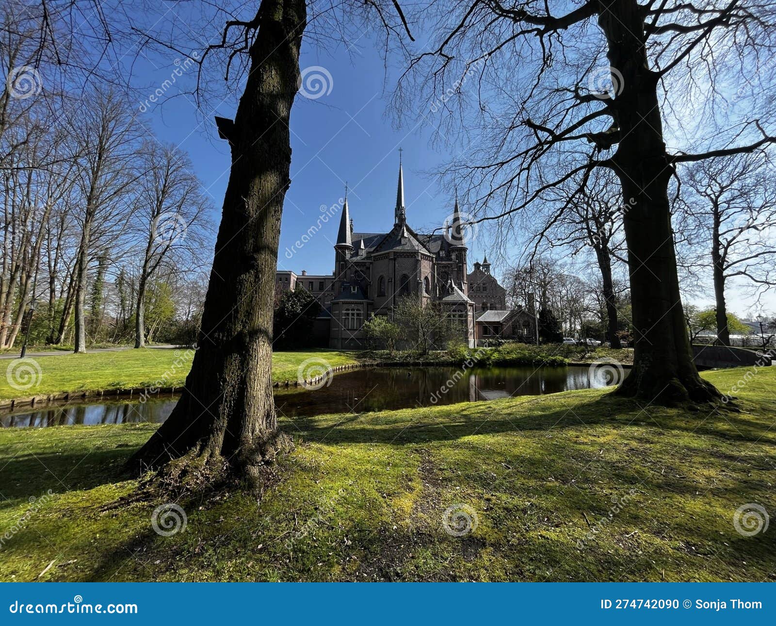 Castle in the sun stock photo. Image of leaving, autumn - 274742090