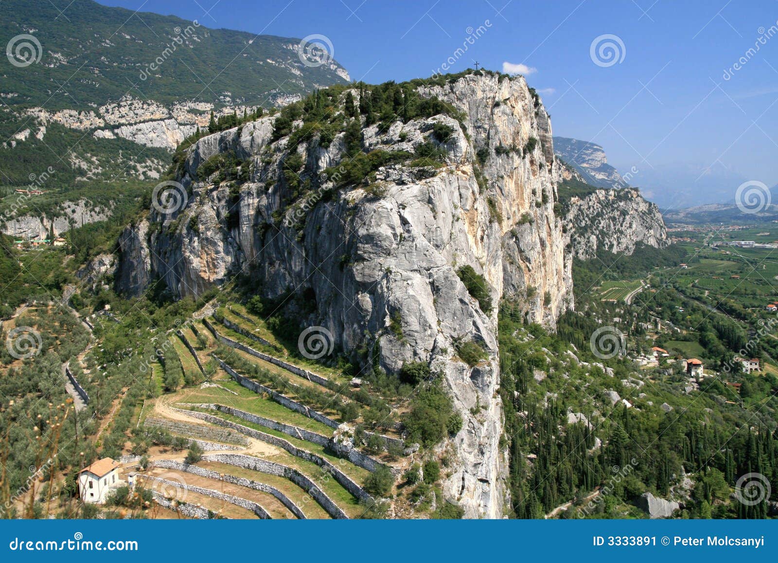 Huge cliff stock image. Image of huge, foreground, cliff - 3333891