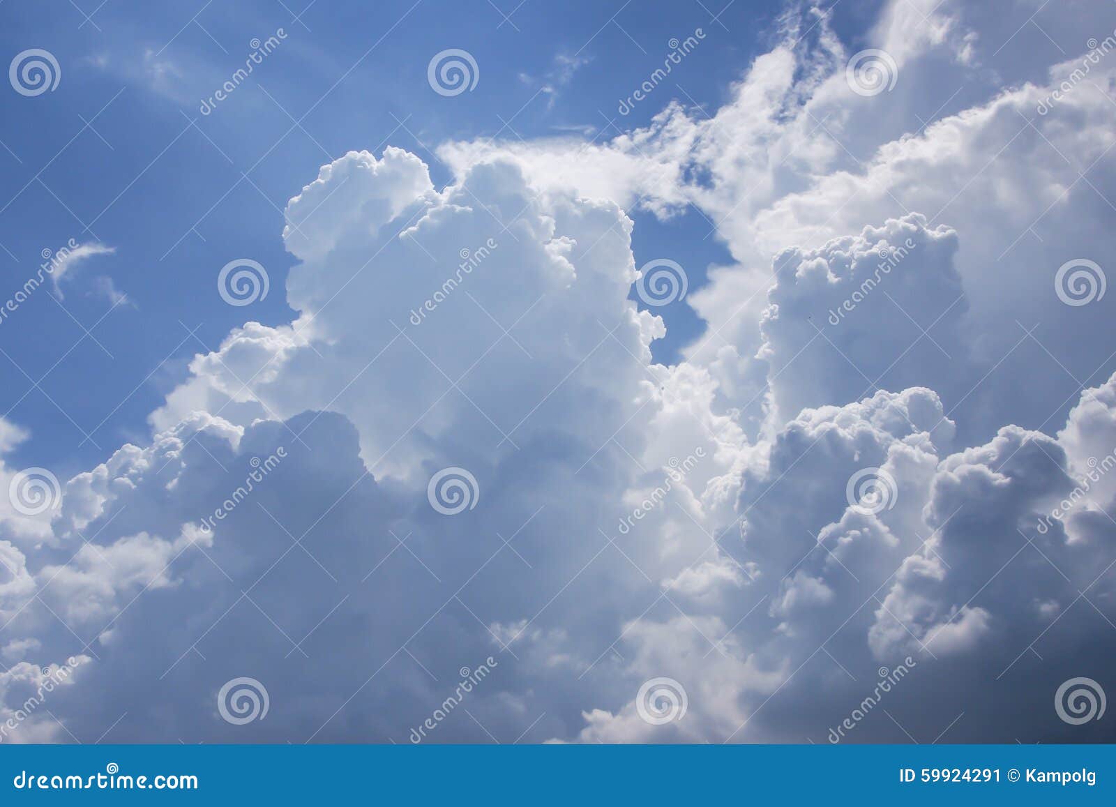 Huge Cloud Forming Up a Big Storm. Stock Image - Image of heaven, last ...