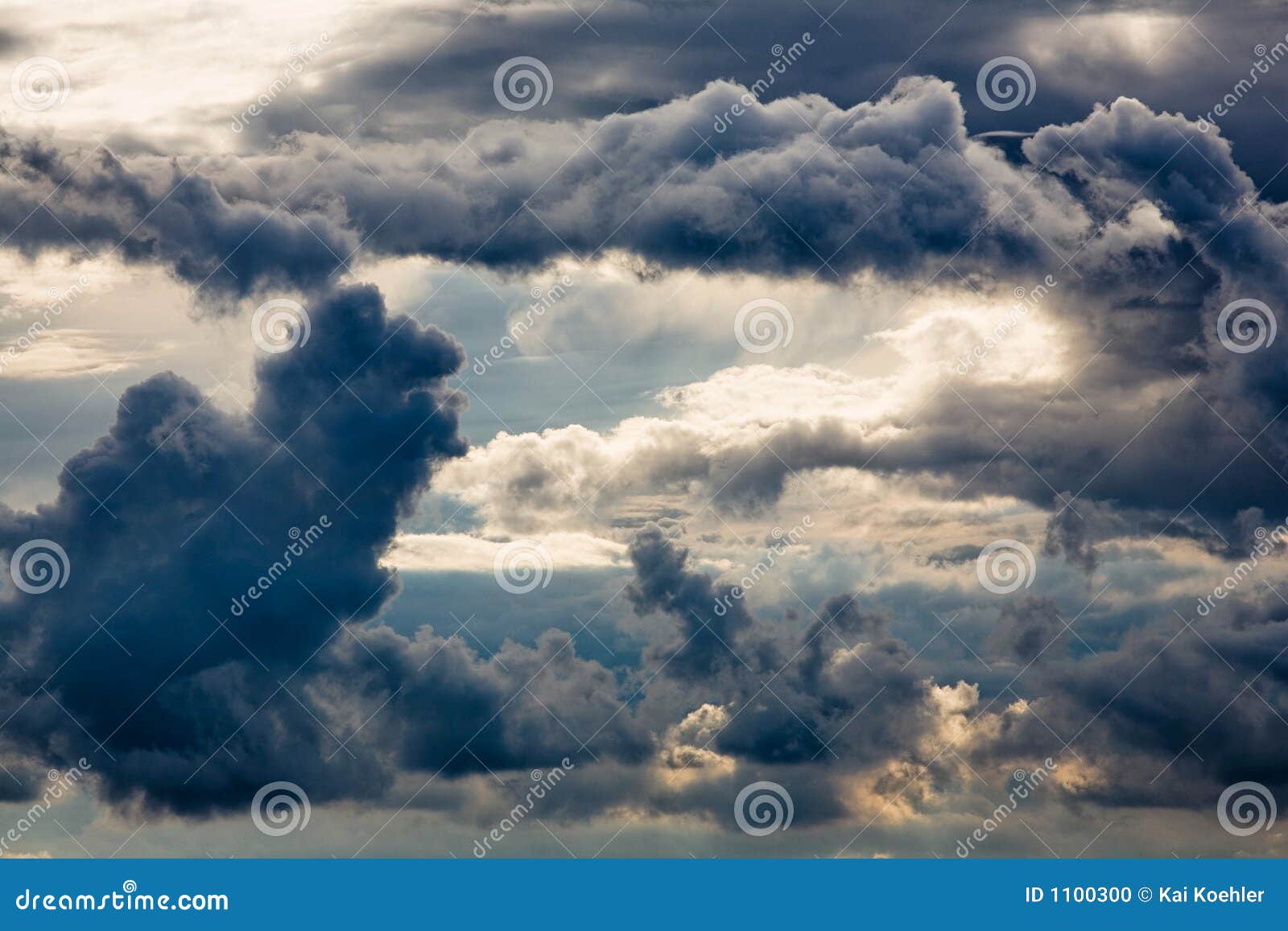 Huge clouds stock photo. Image of atmosphere, skyscape - 1100300