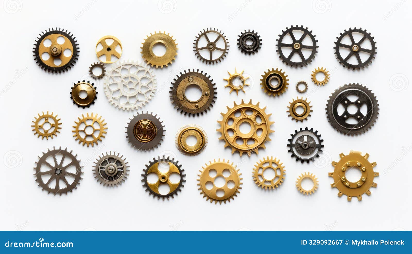 A Huge Collection of Random Industrial Metal Objects Isolated on a ...