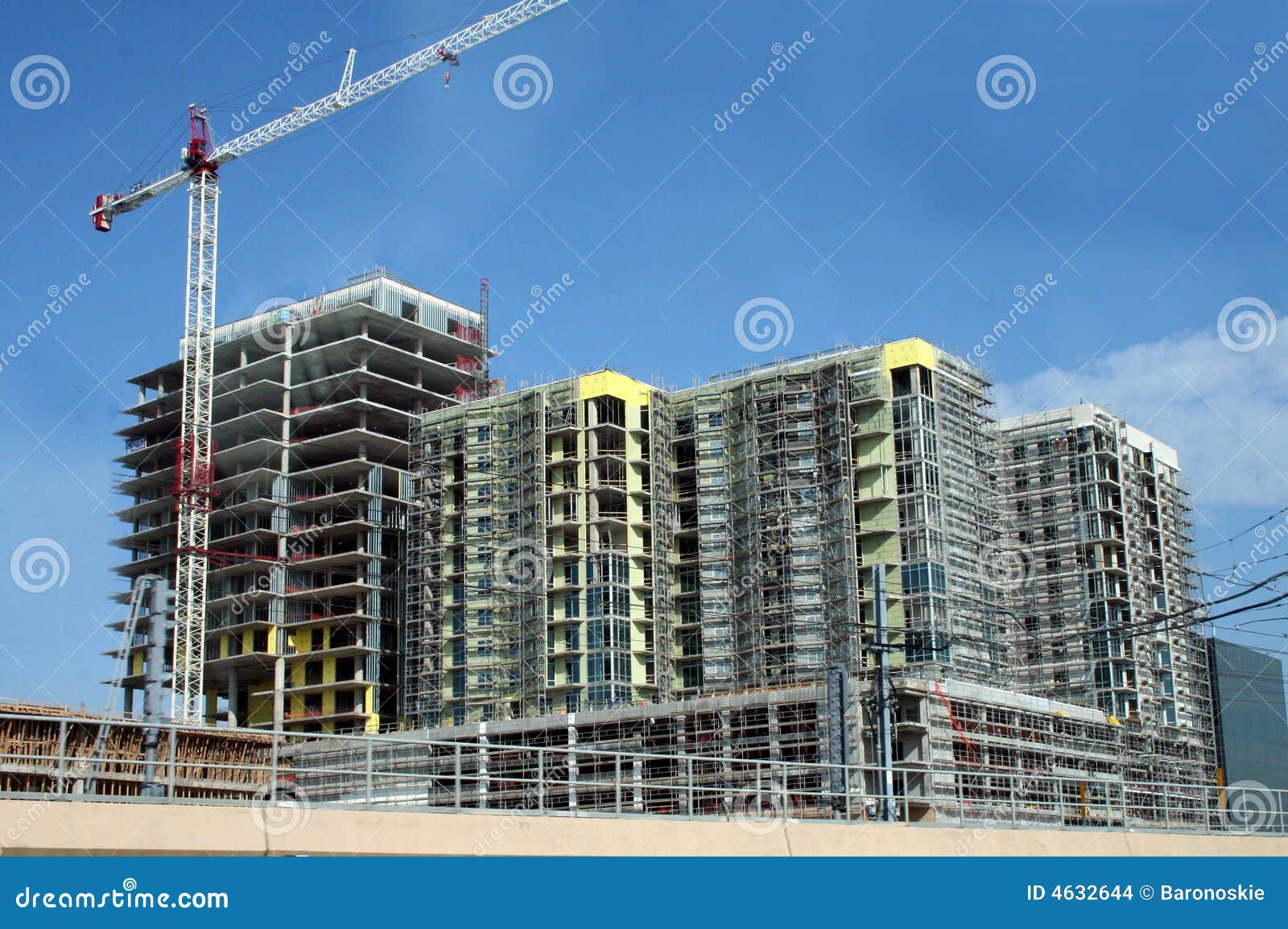 Huge Construction stock photo. Image of workers, megaplex - 4632644