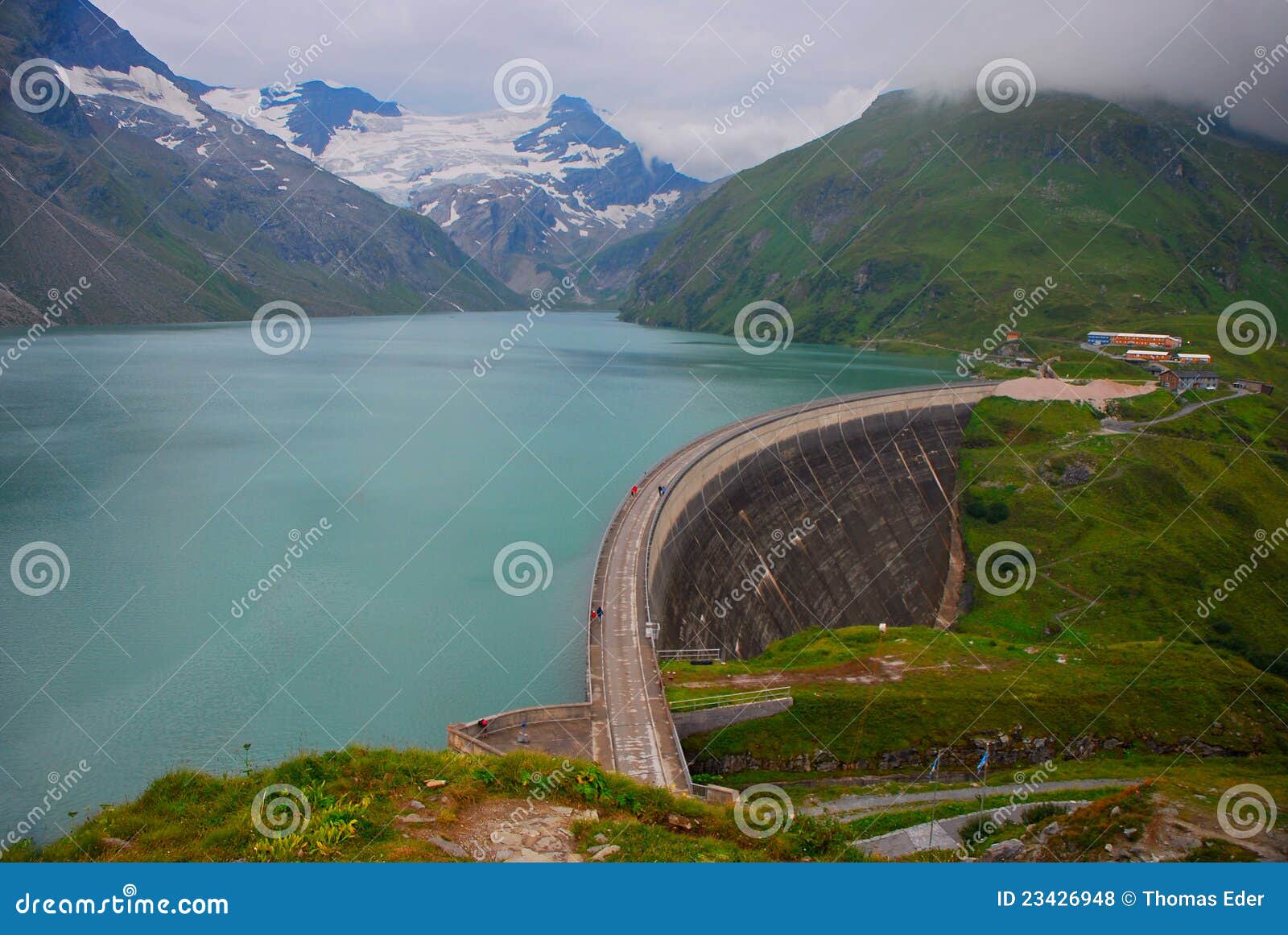 Huge dam stock photo. Image of scene, valley, outdoor - 23426948