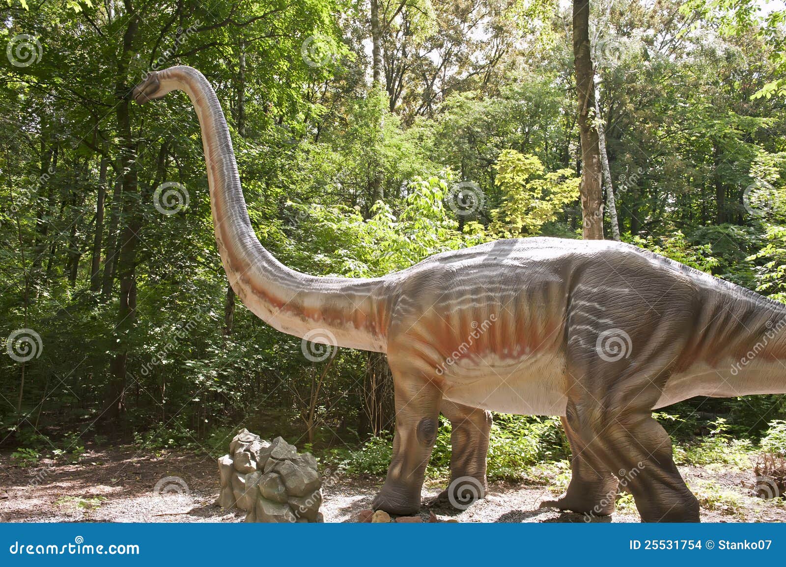 Huge dinosaur stock photo. Image of extinct, dino, close - 25531754