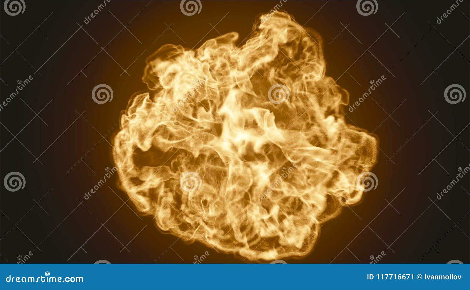 Huge Dramatic Very Hot Fireball Explosion Stock Video - Video of design ...