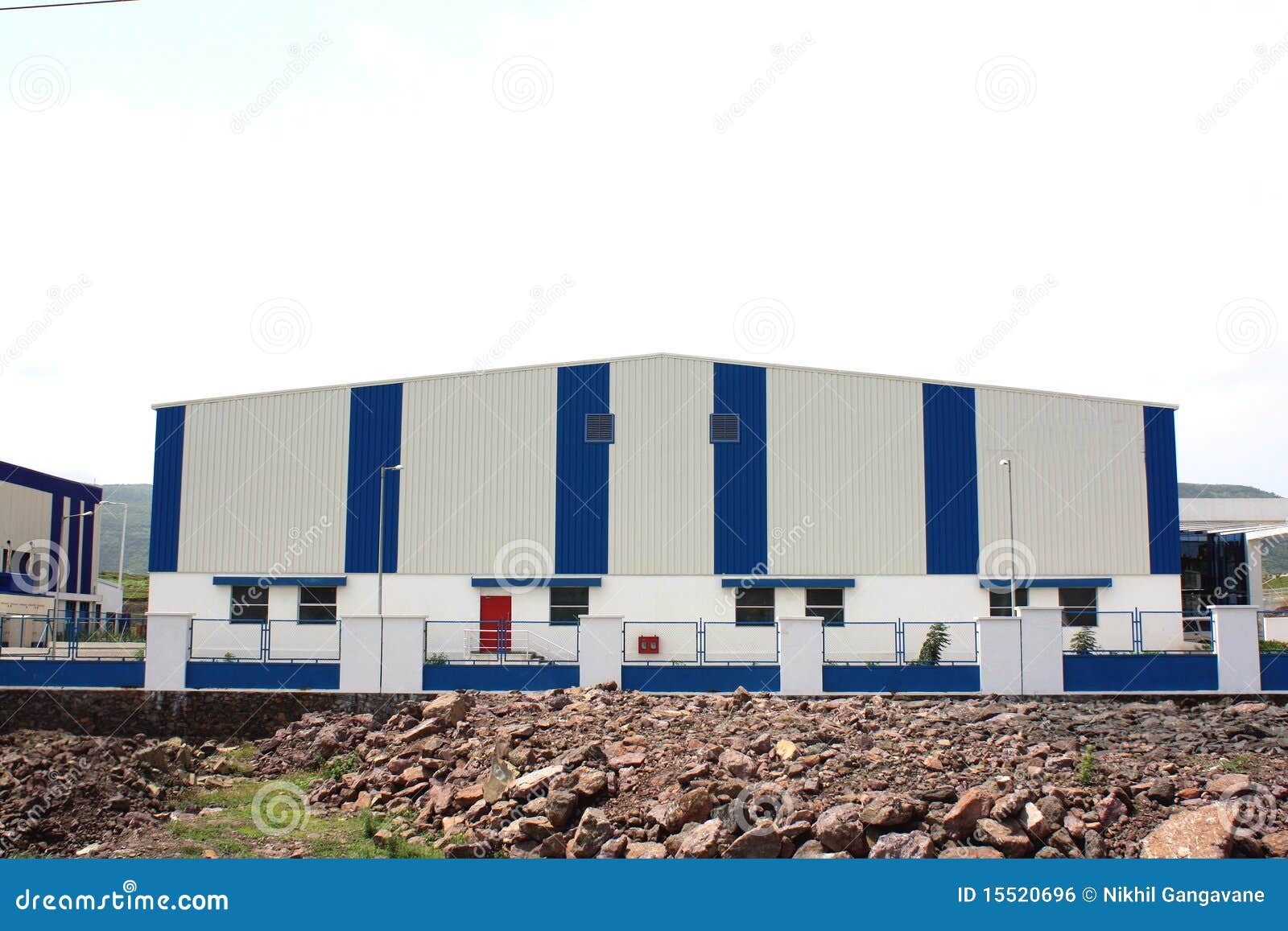 Huge Factory stock photo. Image of exterior, architecture - 15520696