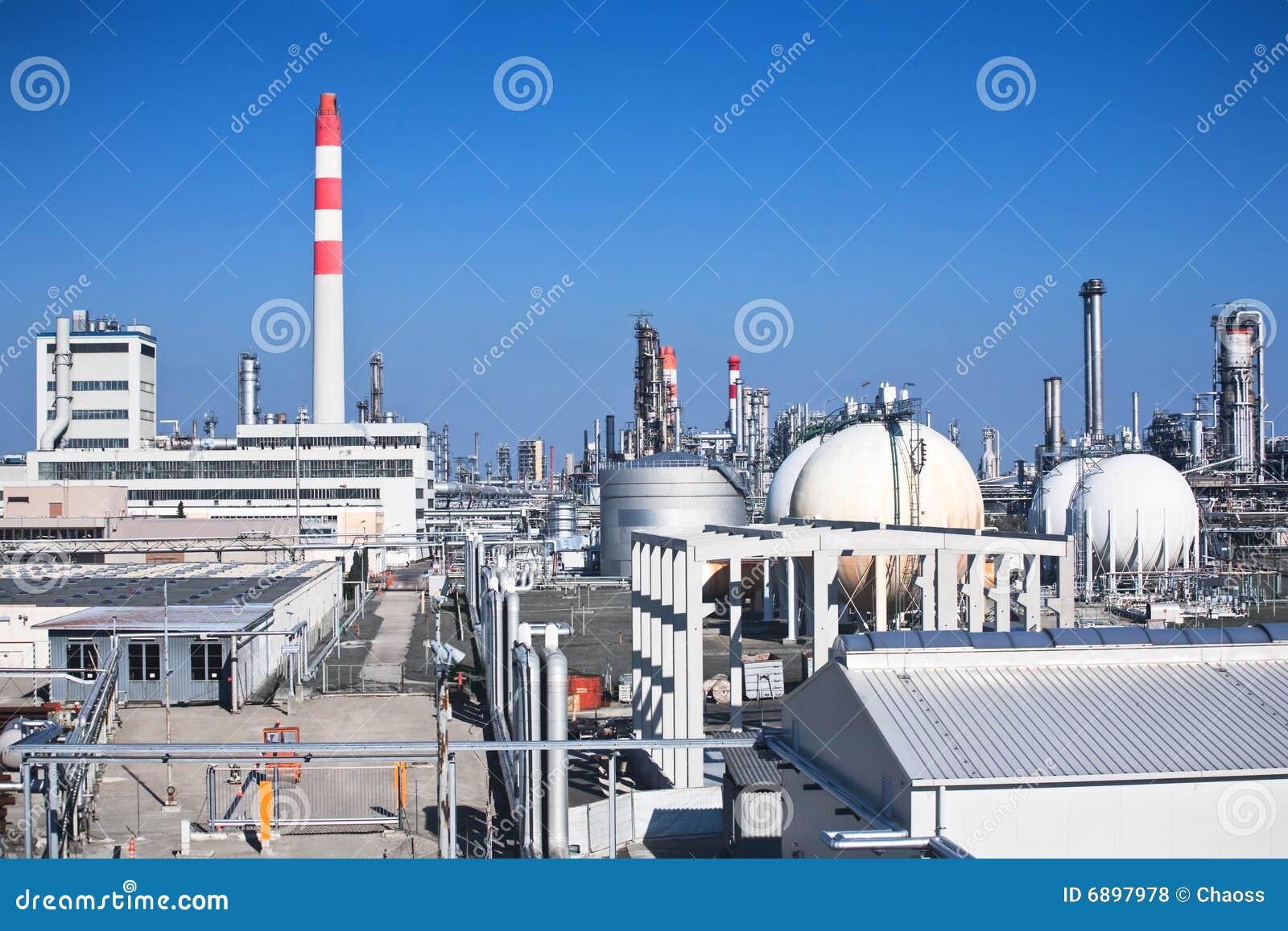 Huge factory stock photo. Image of industry, fuel, metal - 6897978