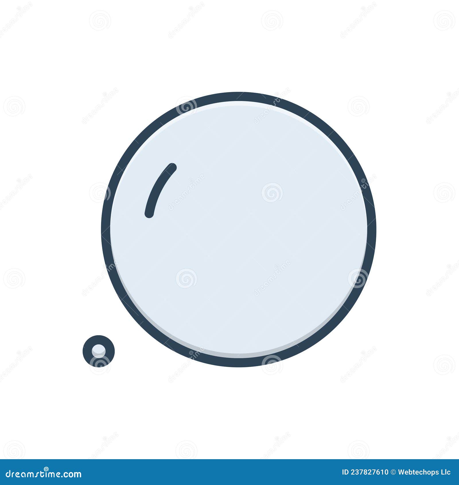 Color Illustration Icon for Huge, Giant and Enormous Stock Illustration ...