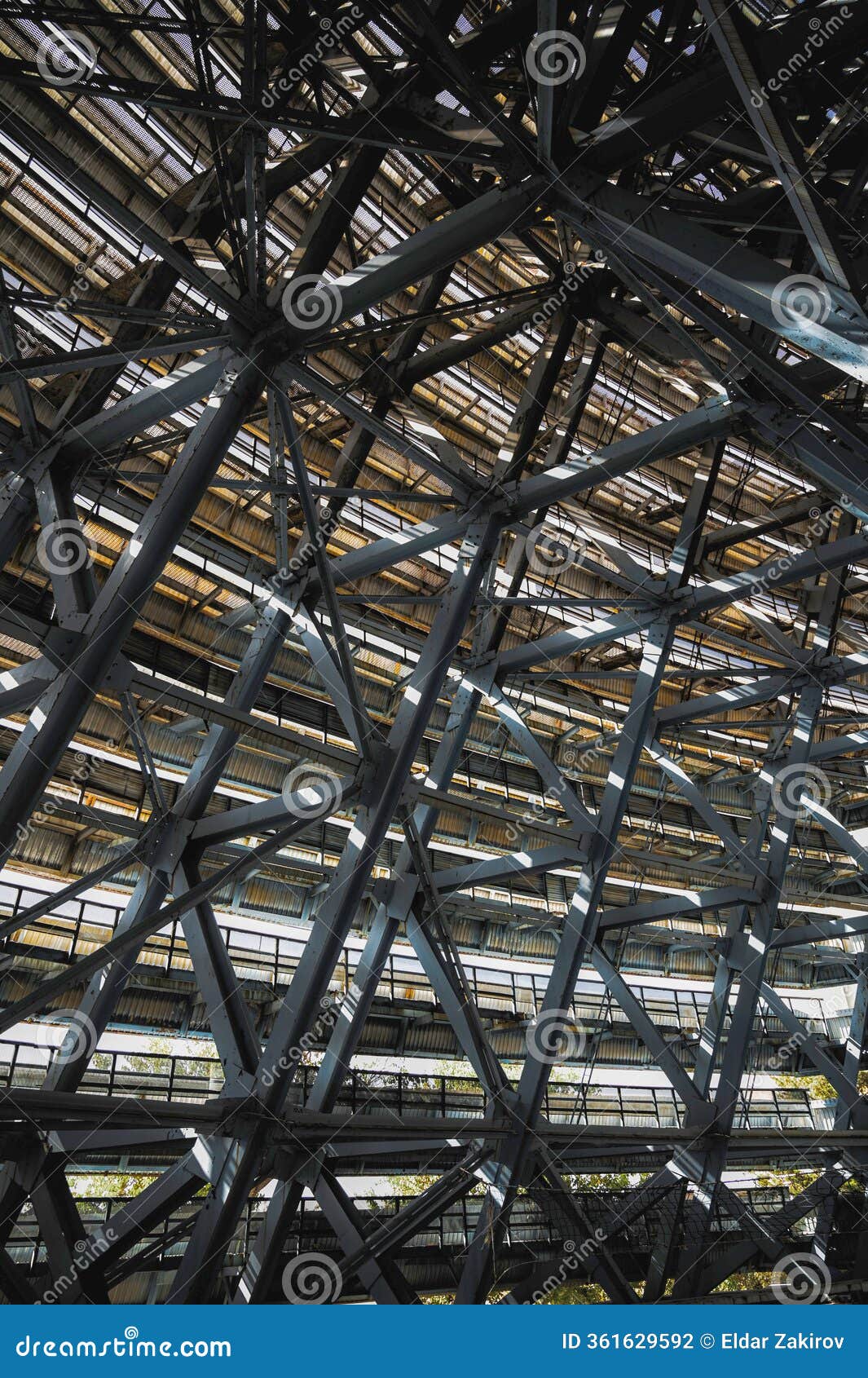 A Giant Construction of a Huge Sun Reflector Fully Made of Metal ...