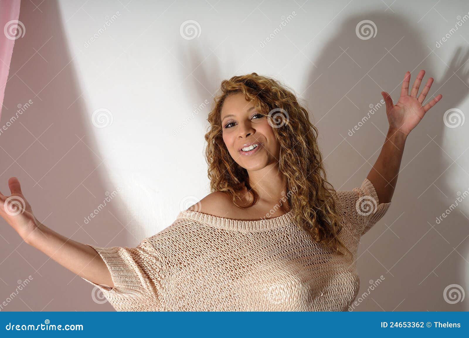 Huge Joy stock photo. Image of pose, expression, skin - 24653362