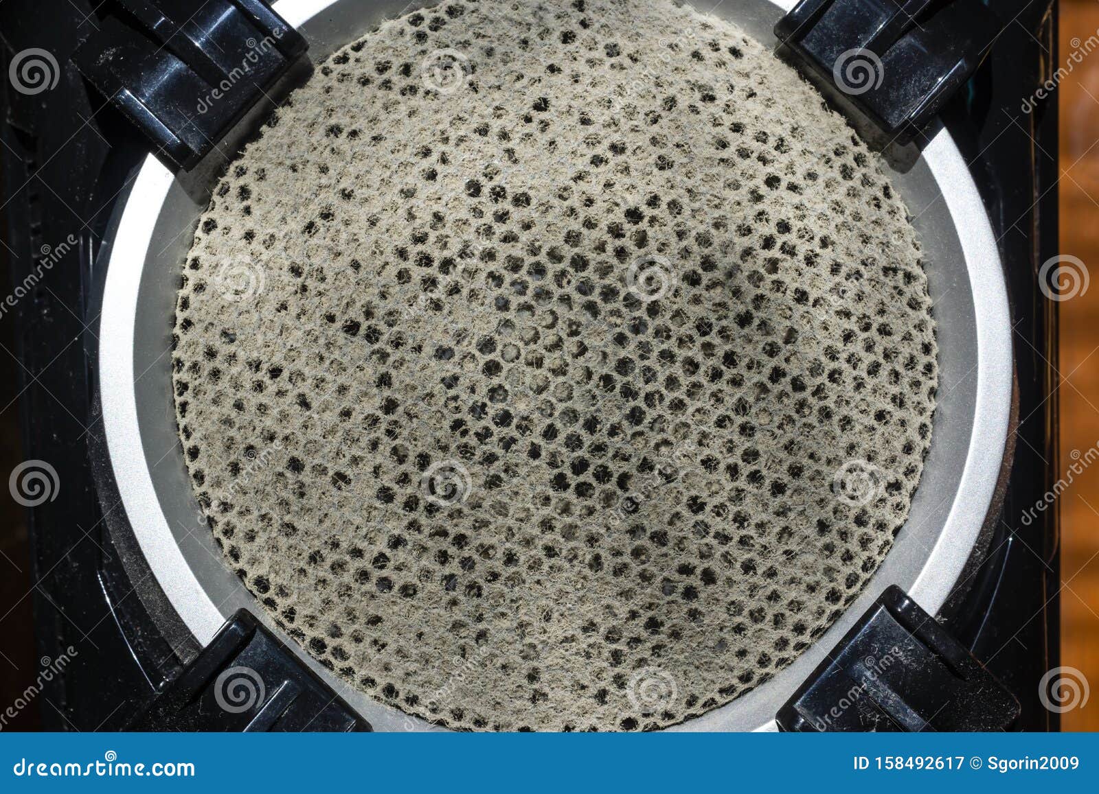 Huge Layer of Terrible Neglected Dust on Speaker Grill Stock Image ...